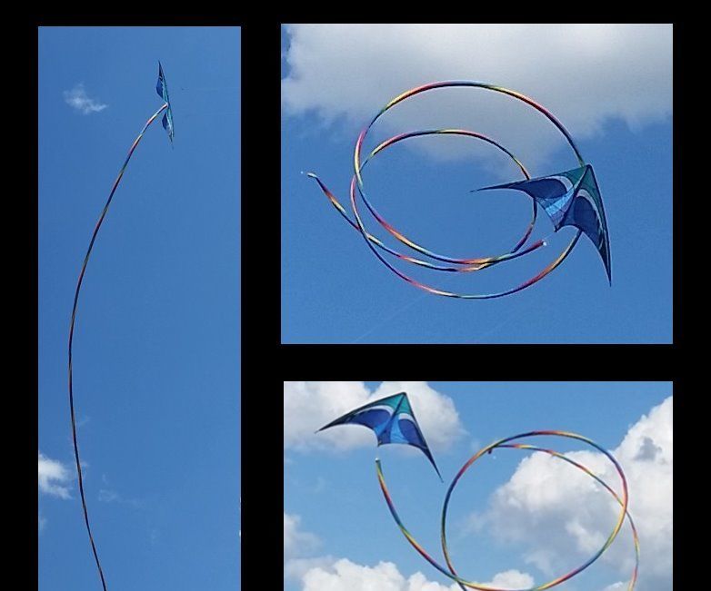 A Spiral Rainbow Kite Tail From Scratch : 9 Steps (with Pictures ...