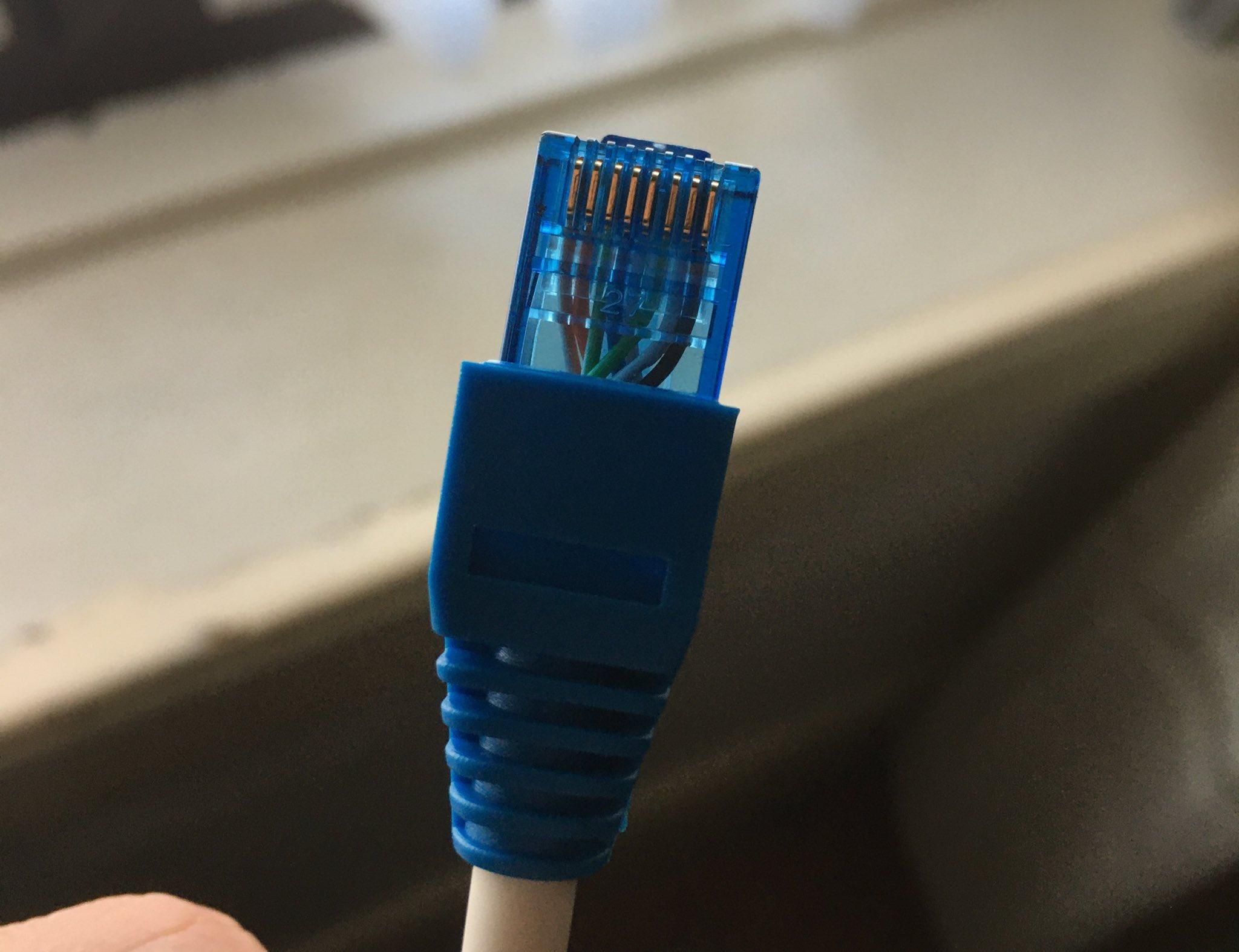 Terminating an Ethernet (CAT5e/CAT6) Cable : 6 Steps - Instructables