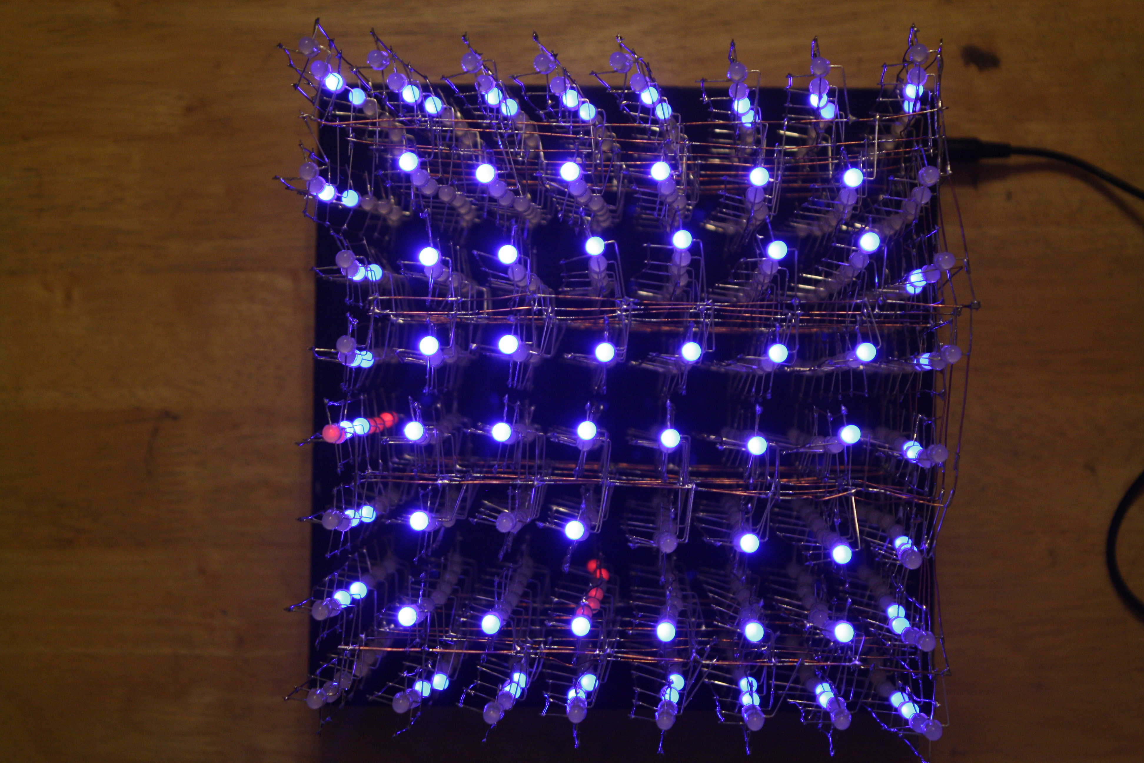 RGB 8x8x8 LED Cube : 9 Steps (with Pictures) - Instructables