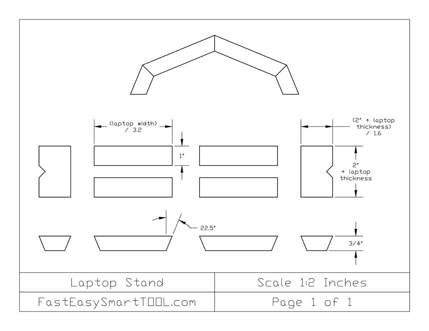 Vertical Laptop Stand : 13 Steps (with Pictures) - Instructables