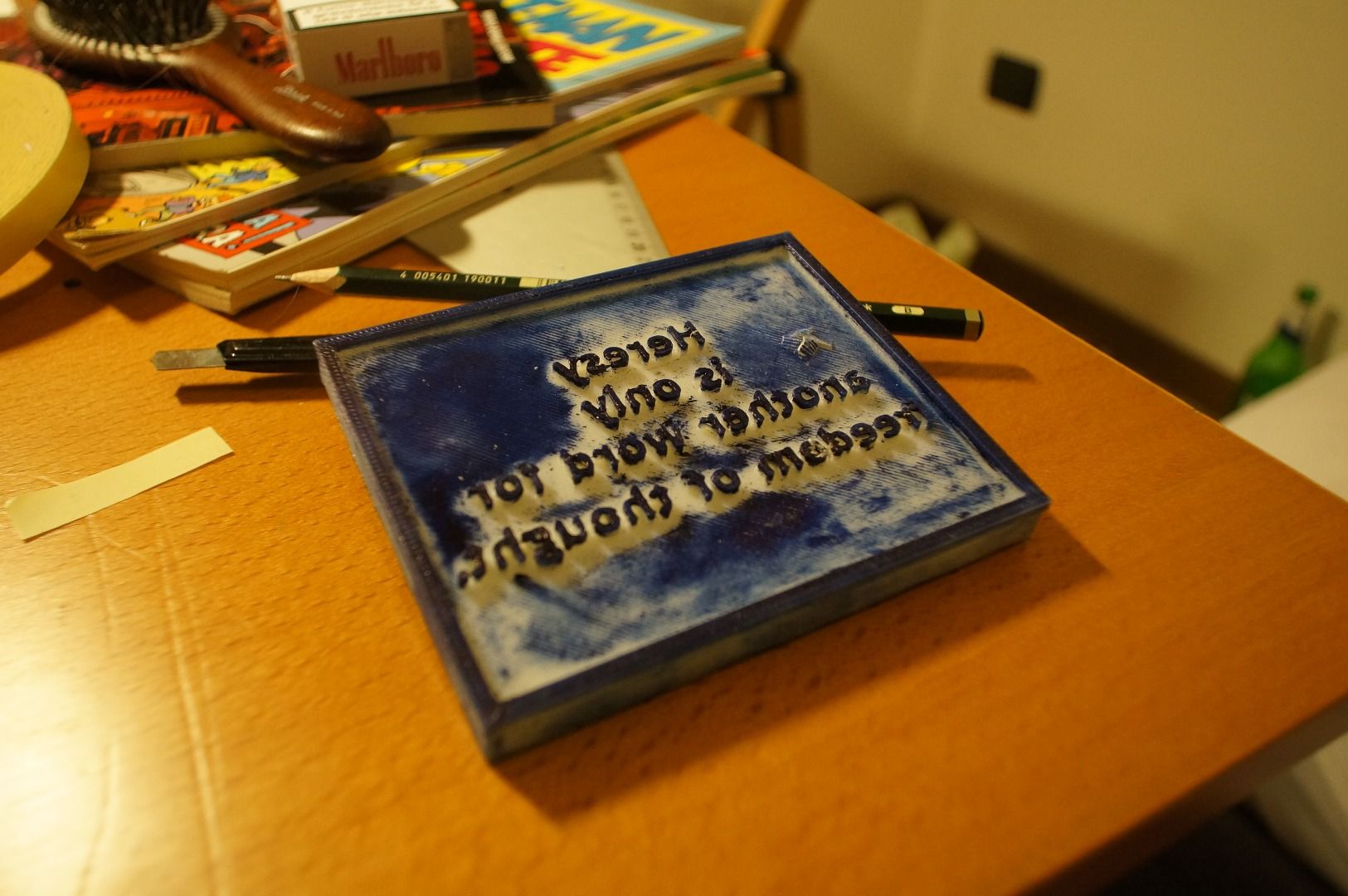 DIY Letterpress - Adana3D : 7 Steps (with Pictures) - Instructables