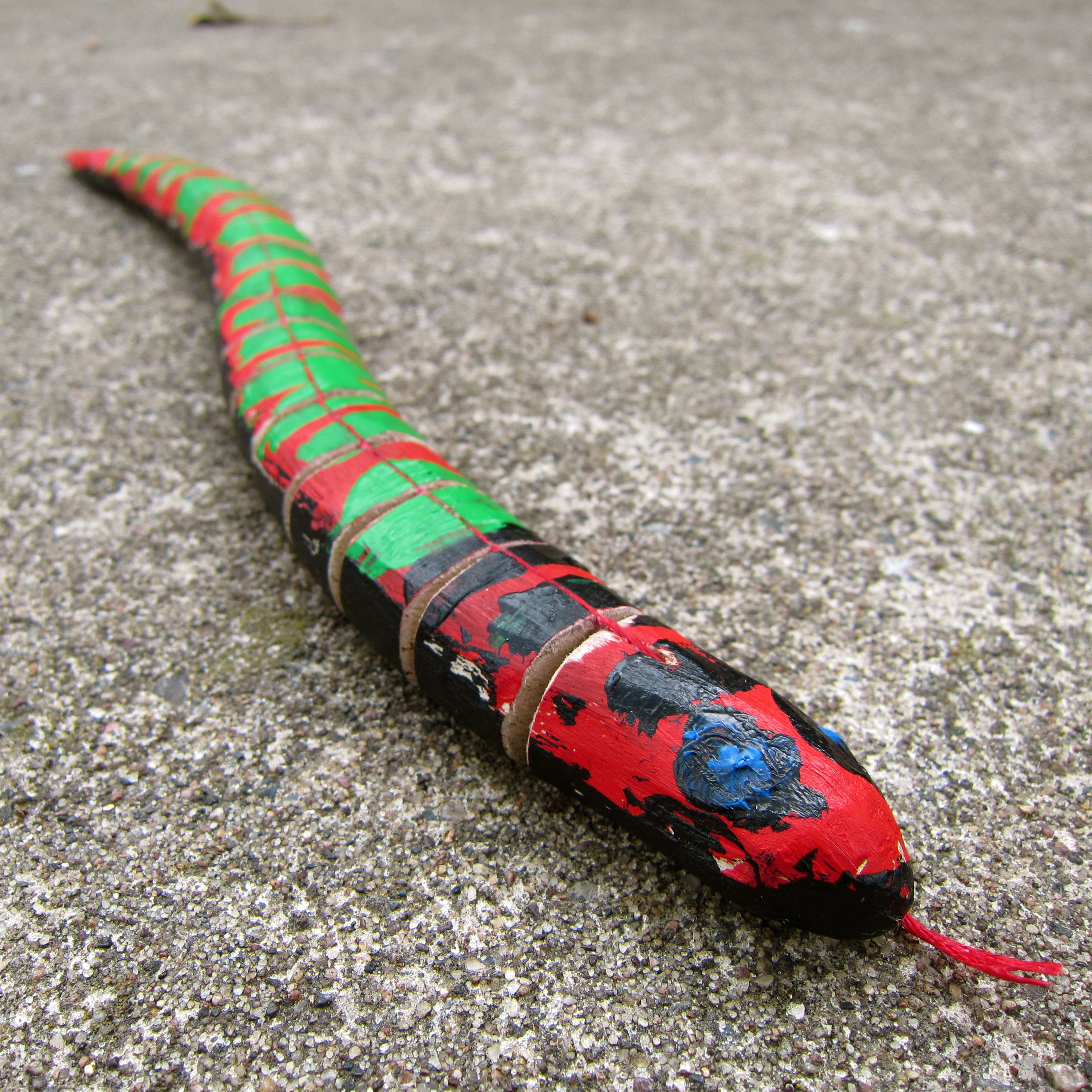How to Make a Wooden Snake Toy : 6 Steps (with Pictures) - Instructables