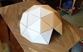 Cardboard Geodesic Dome : 7 Steps (with Pictures) - Instructables