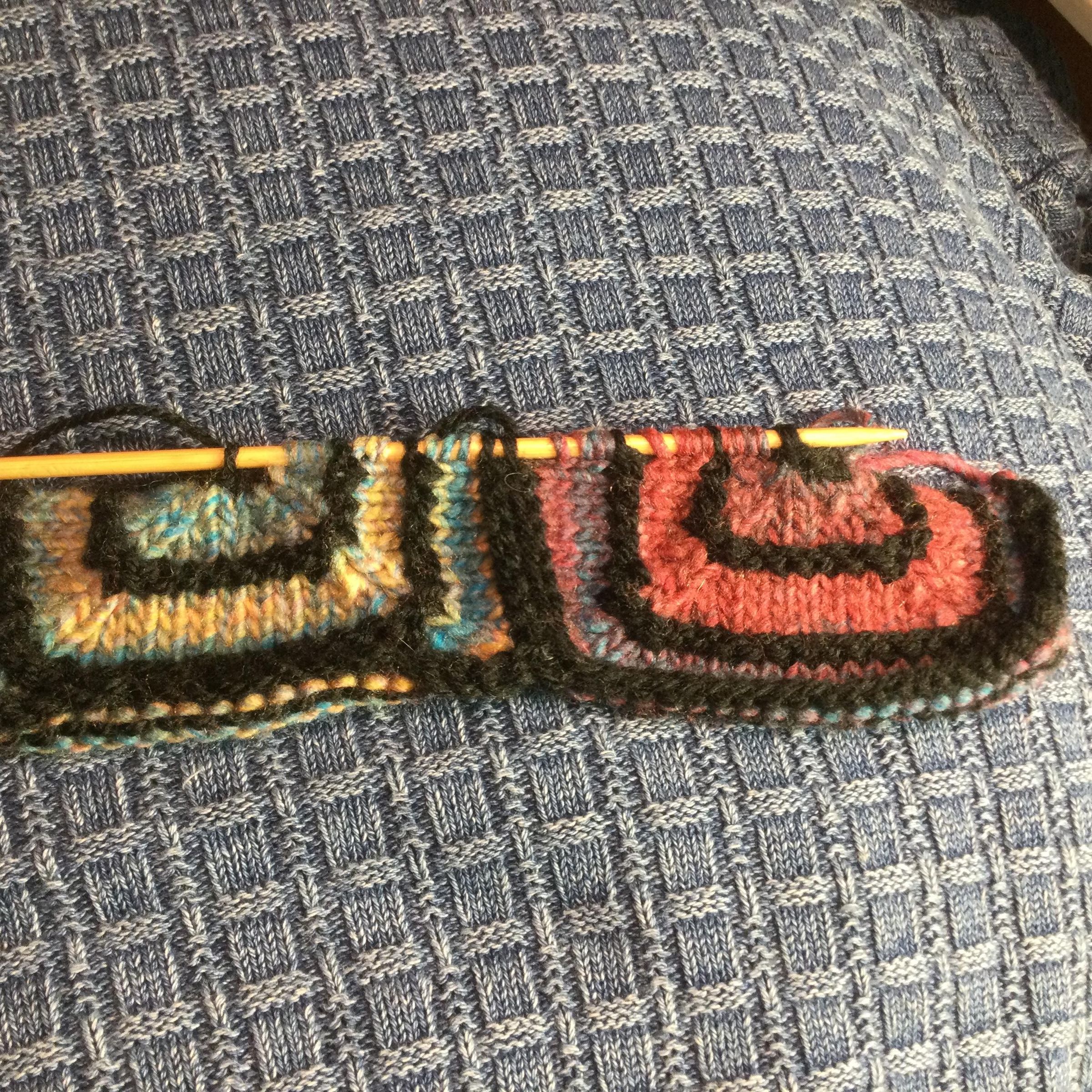 Stained Glass Modular Knitting - Simple Hat : 9 Steps (with Pictures ...