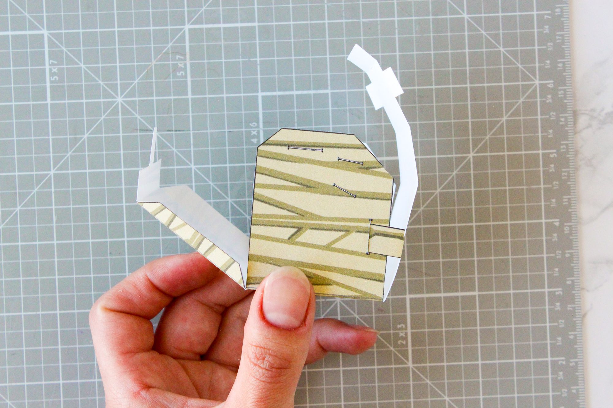 Free Halloween Mummybot Papercraft : 11 Steps (with Pictures ...