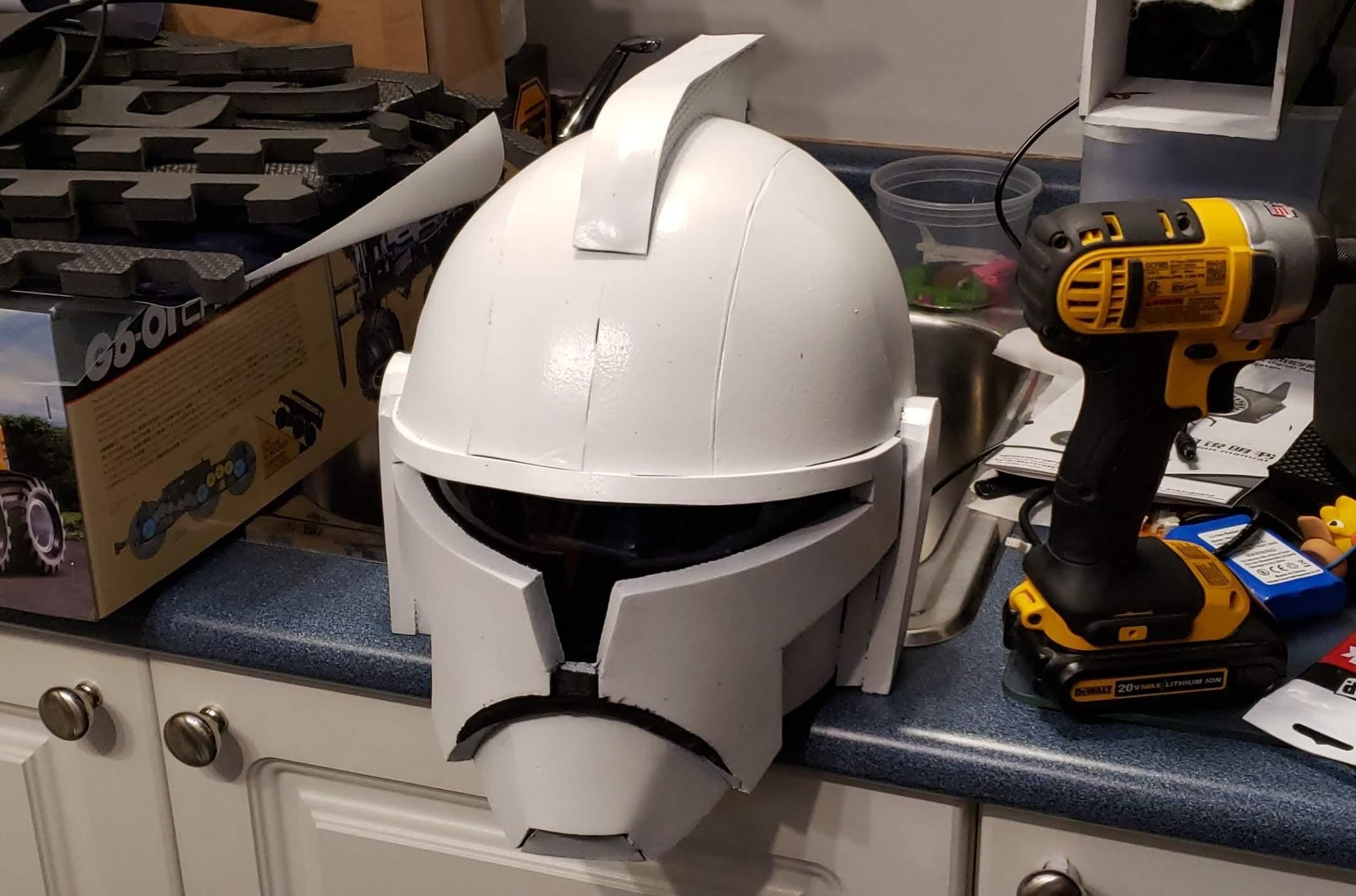 Custom Clone Trooper Helmet - Instructables