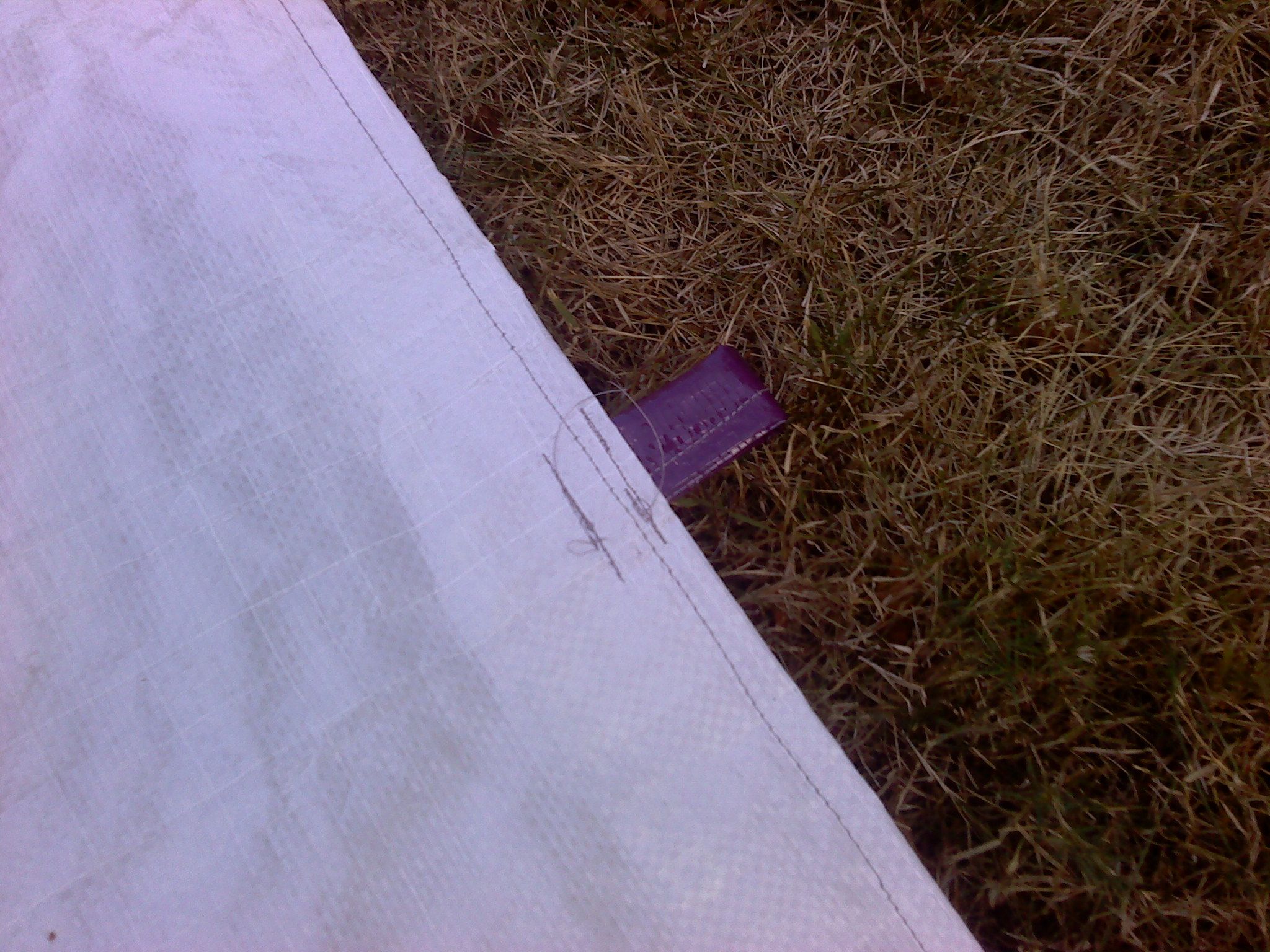 DIY Tarp Cover Made From Feed Sacks : 4 Steps (with Pictures ...