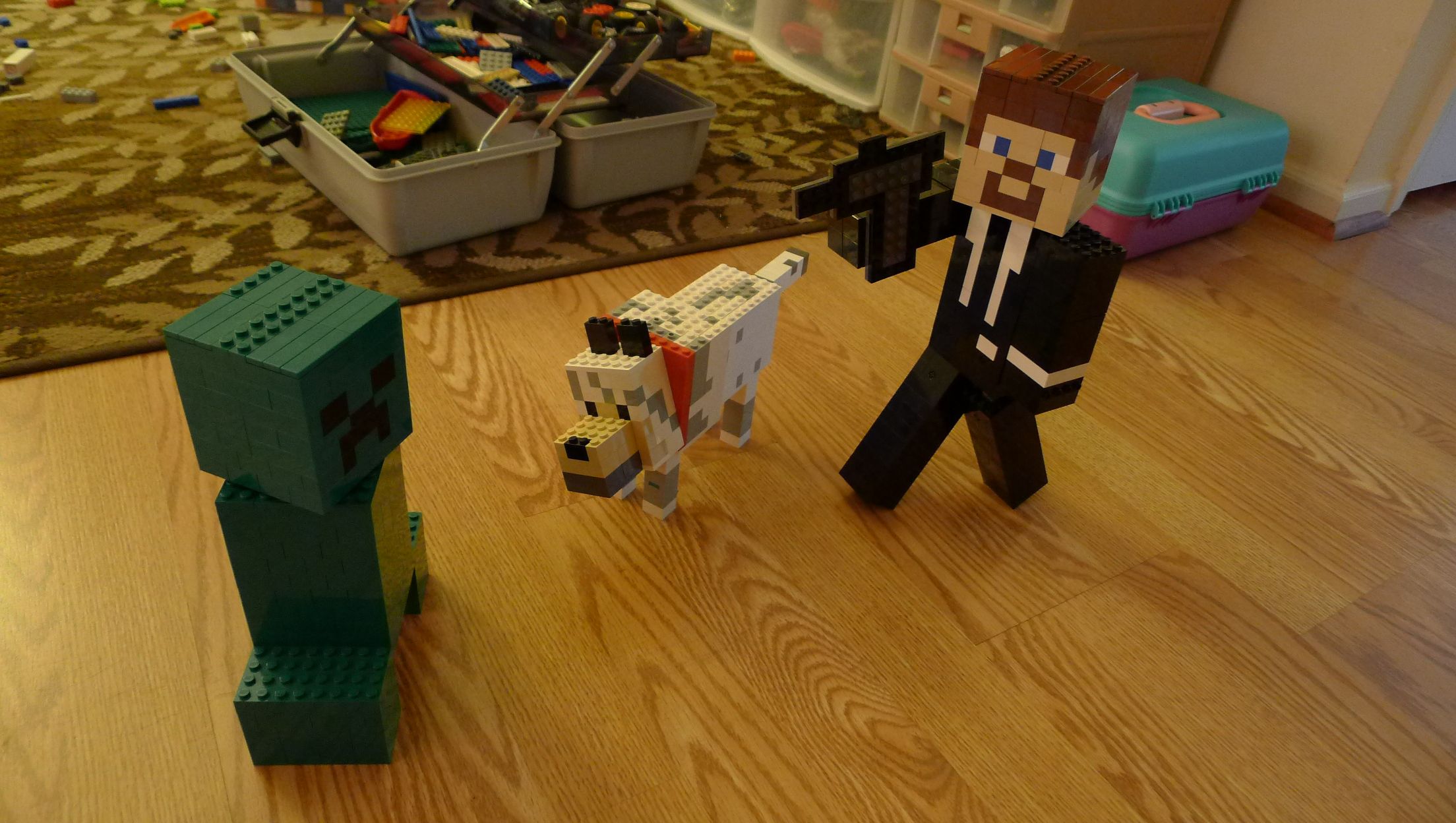 Lego Minecraft Dog : 5 Steps - Instructables