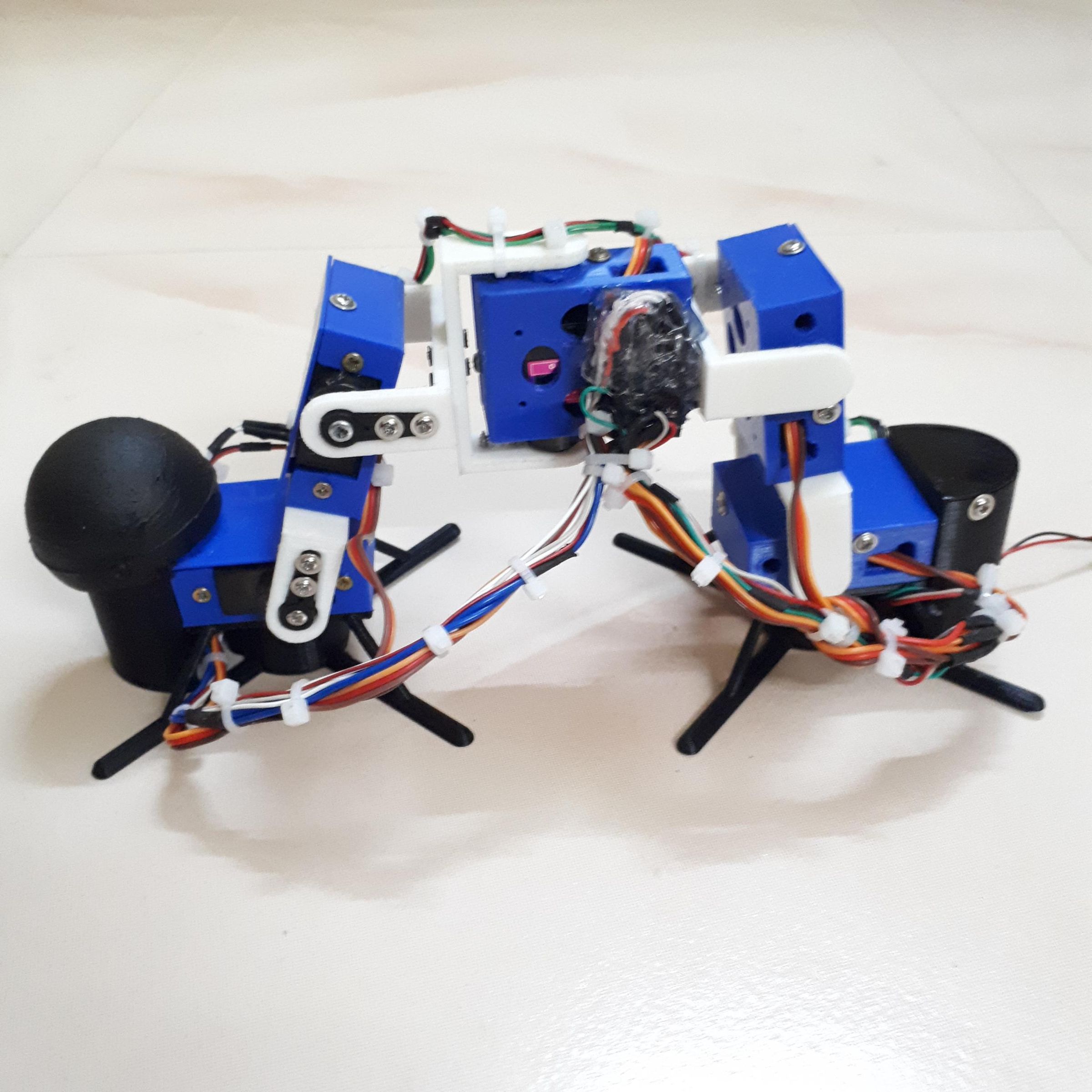 Inchworm Robot - Modular, Move Allsides With BT App : 22 Steps (with ...