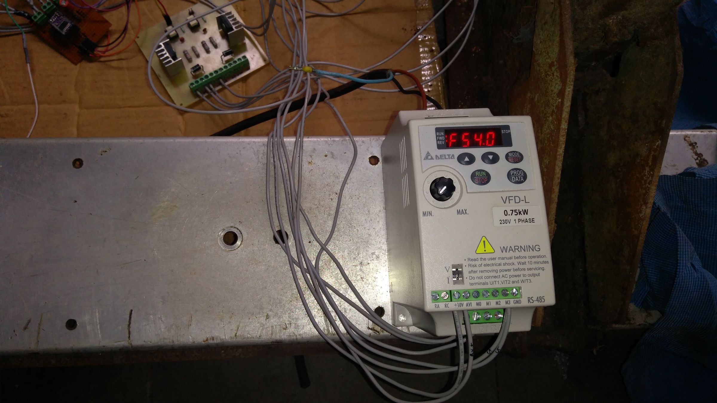 Arduino Based Industrial Automation || VFD (Variable Frequency Drives ...