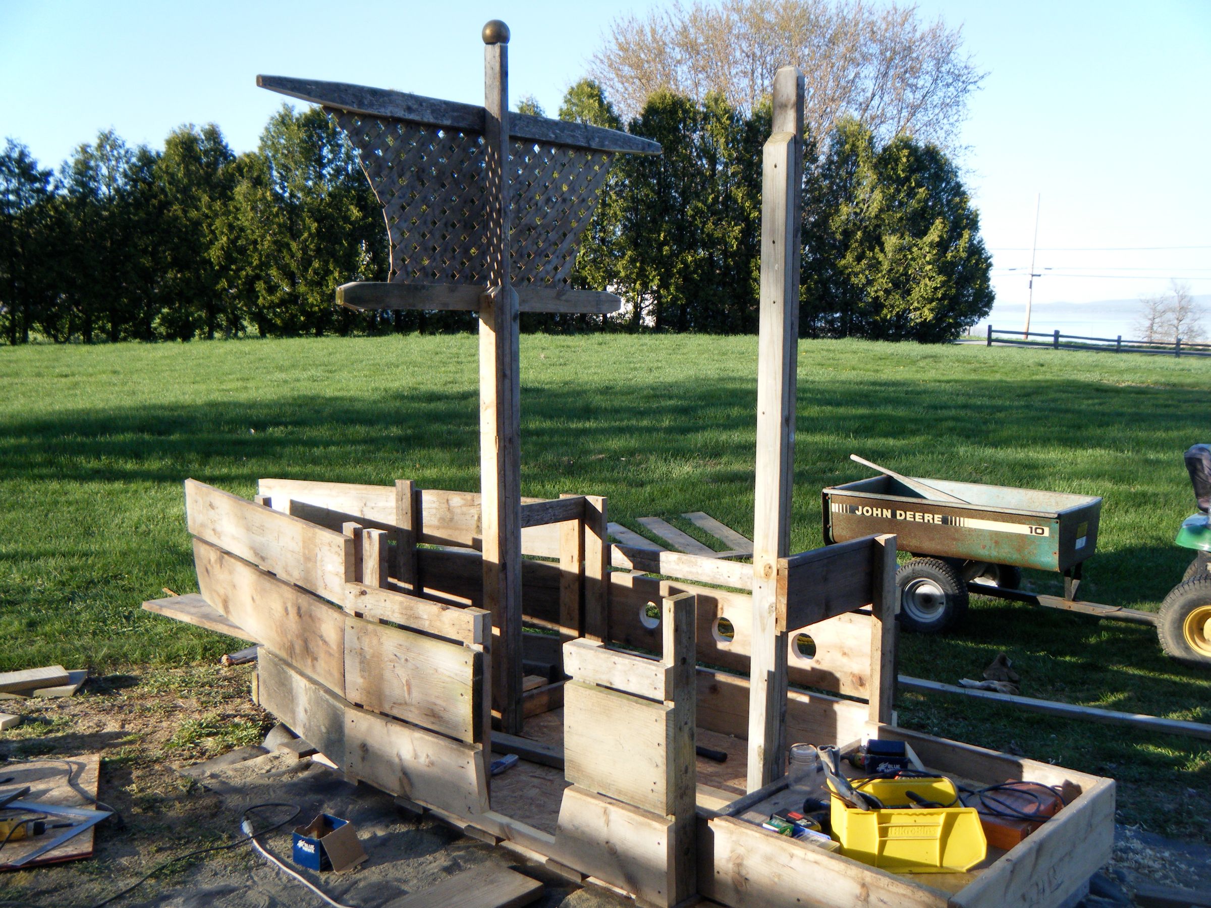 Pallet Pirate Ship : 25 Steps (with Pictures) - Instructables