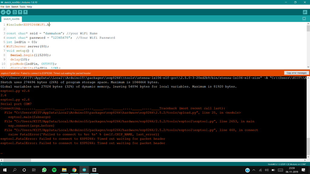 Getting Started With Esp8266lilon Nodemcu V3 Complete Guide For Iot