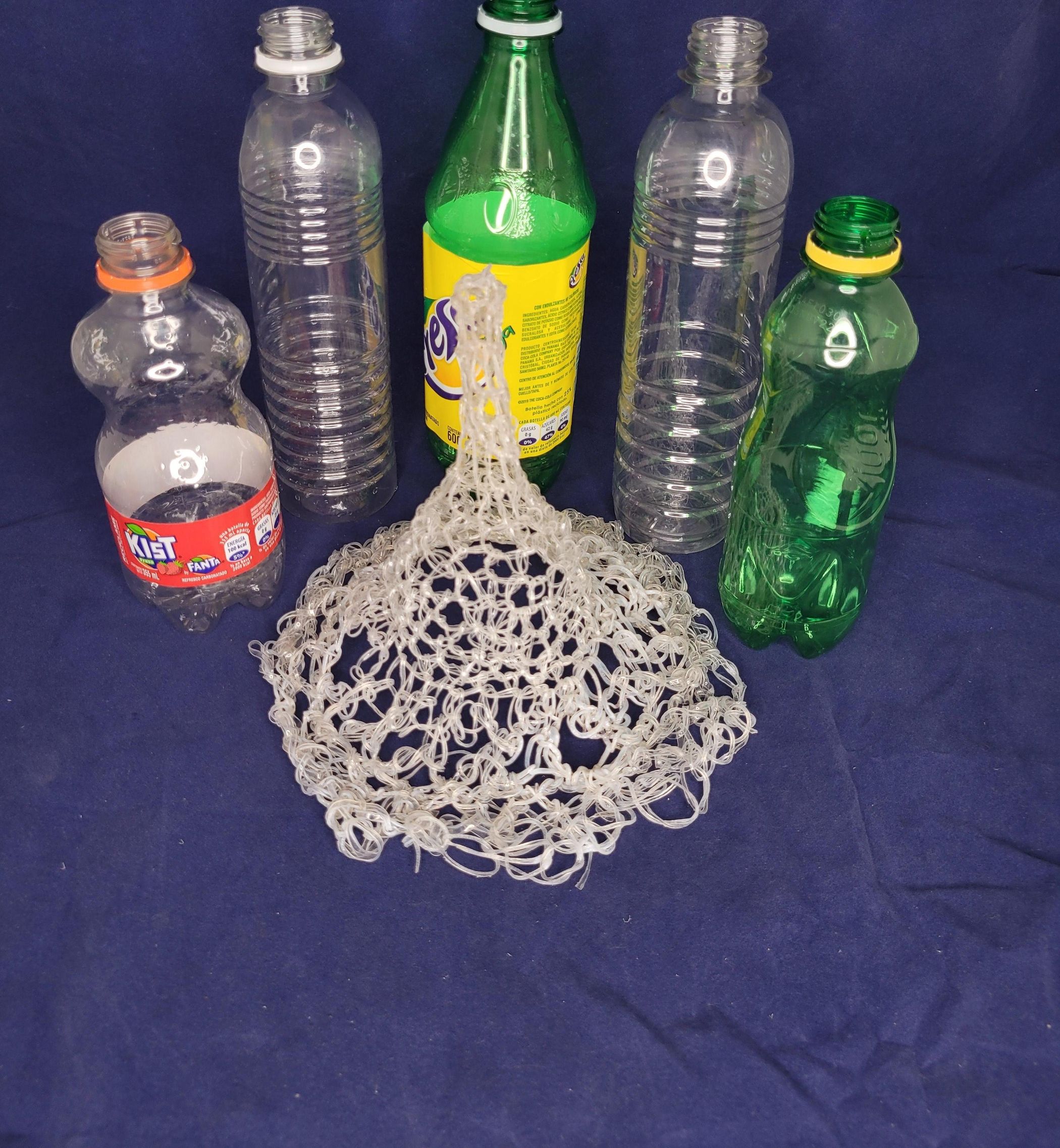 Crochet a Radiolarian Out of Upcycled Plastic Bottle Filament : 5 Steps ...