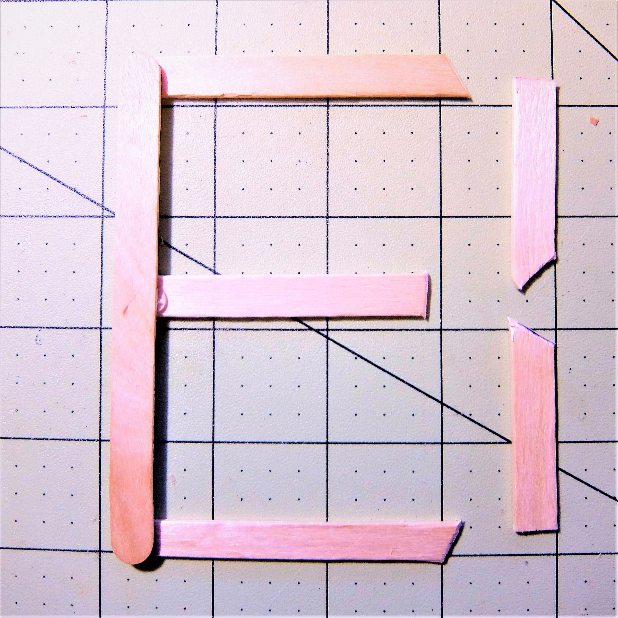 Make Popsicle Sticks Letters a to Z : 26 Steps - Instructables