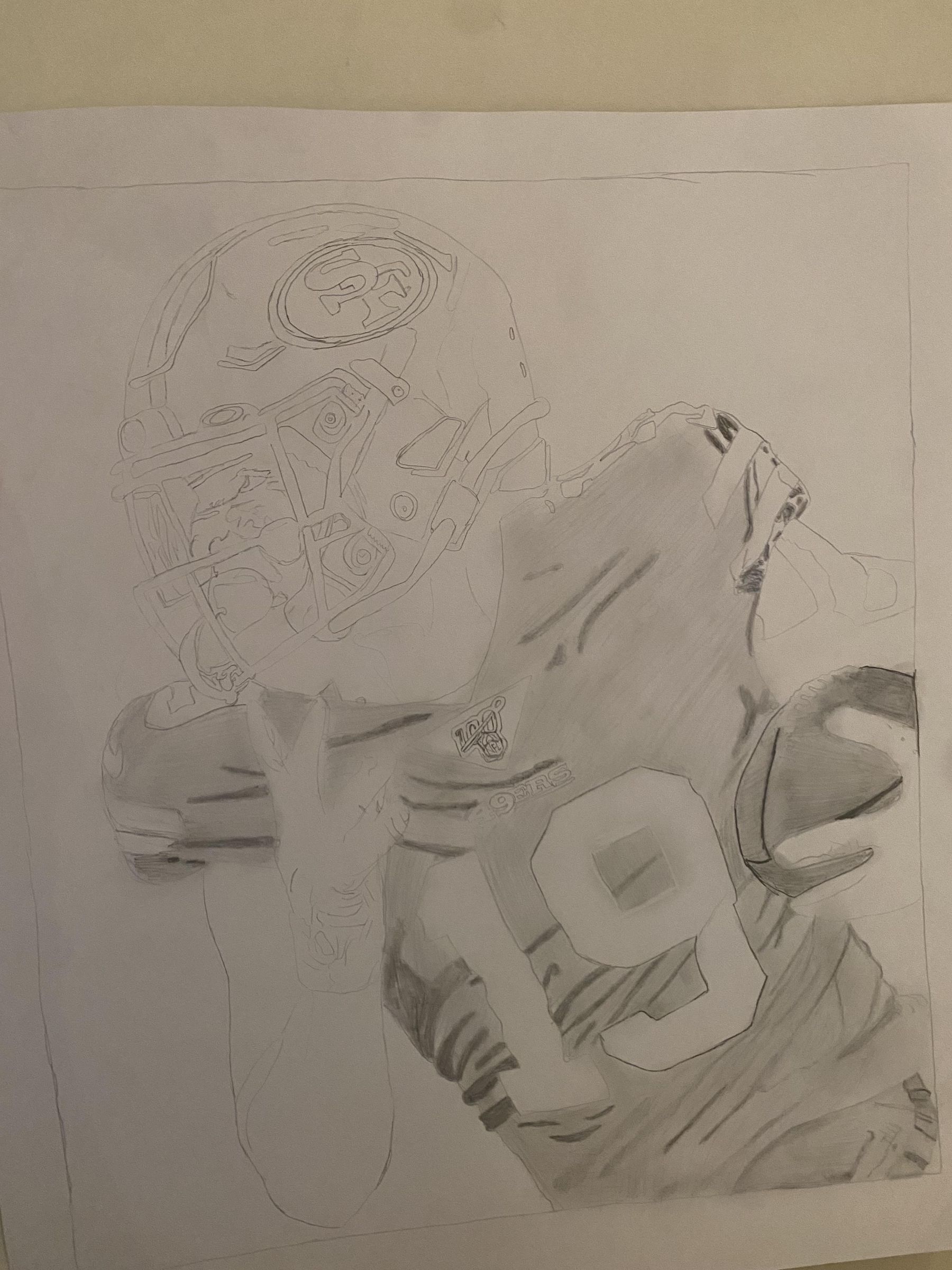 Deebo Samuel - 49ers Wide Receiver Drawing : 3 Steps - Instructables