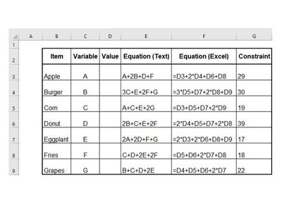How to Solve Logic Puzzles With Microsoft Excel : 6 Steps - Instructables