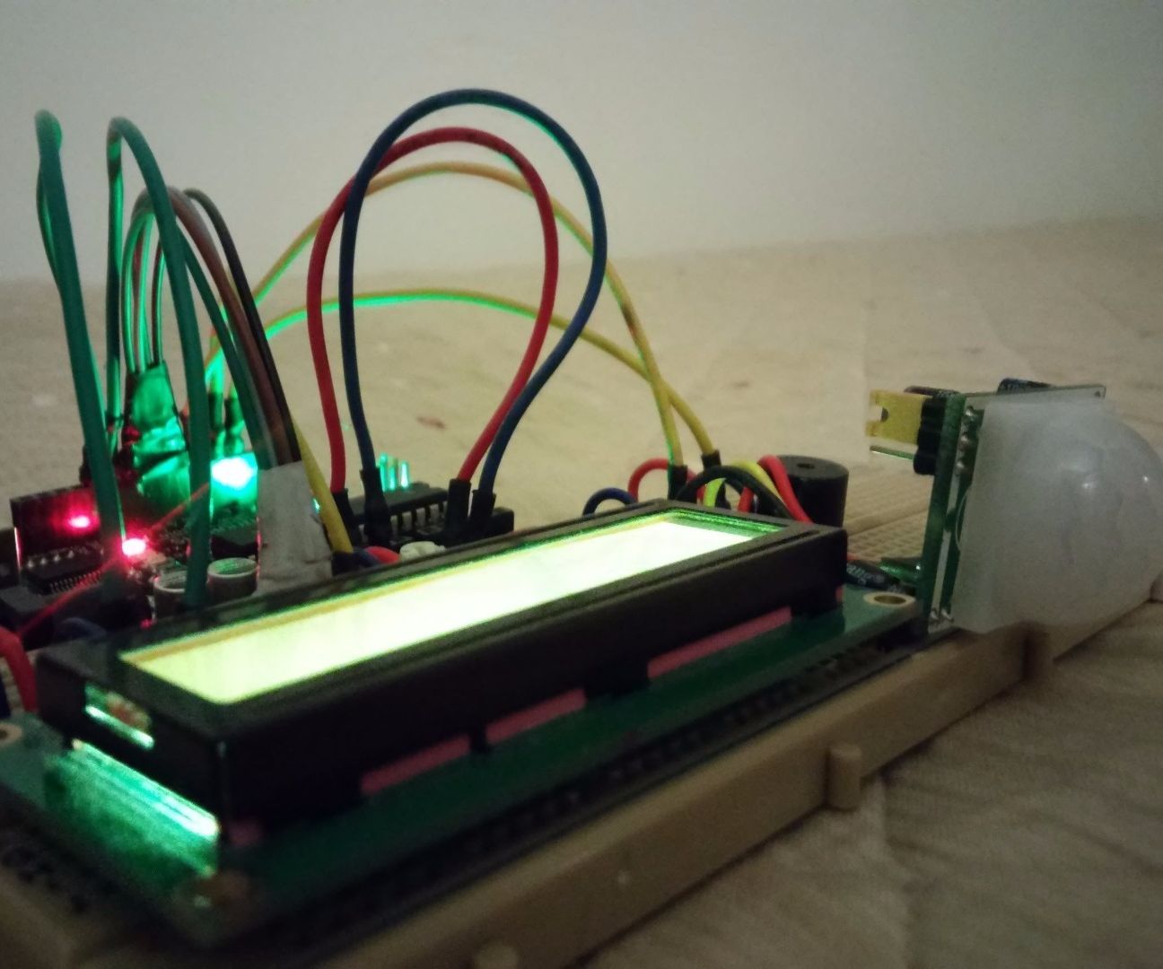 arduino pir motion detector with 16x2 lcd DIY Project - Step-by-Step ...