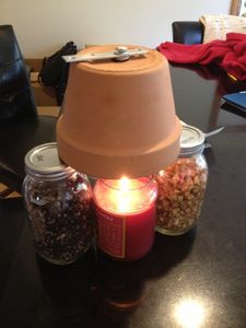 Candle Powered Pottery Heater : 4 Steps (with Pictures) - Instructables