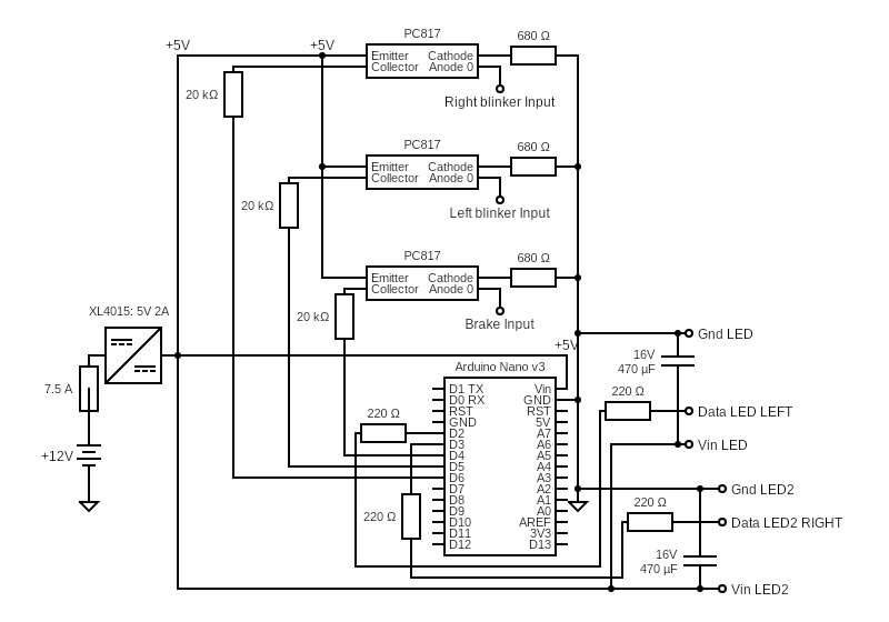 DIY Givi V56 Motorcycle Topbox Light Kit With Integrated Signals : 4 Steps (with Pictures ...