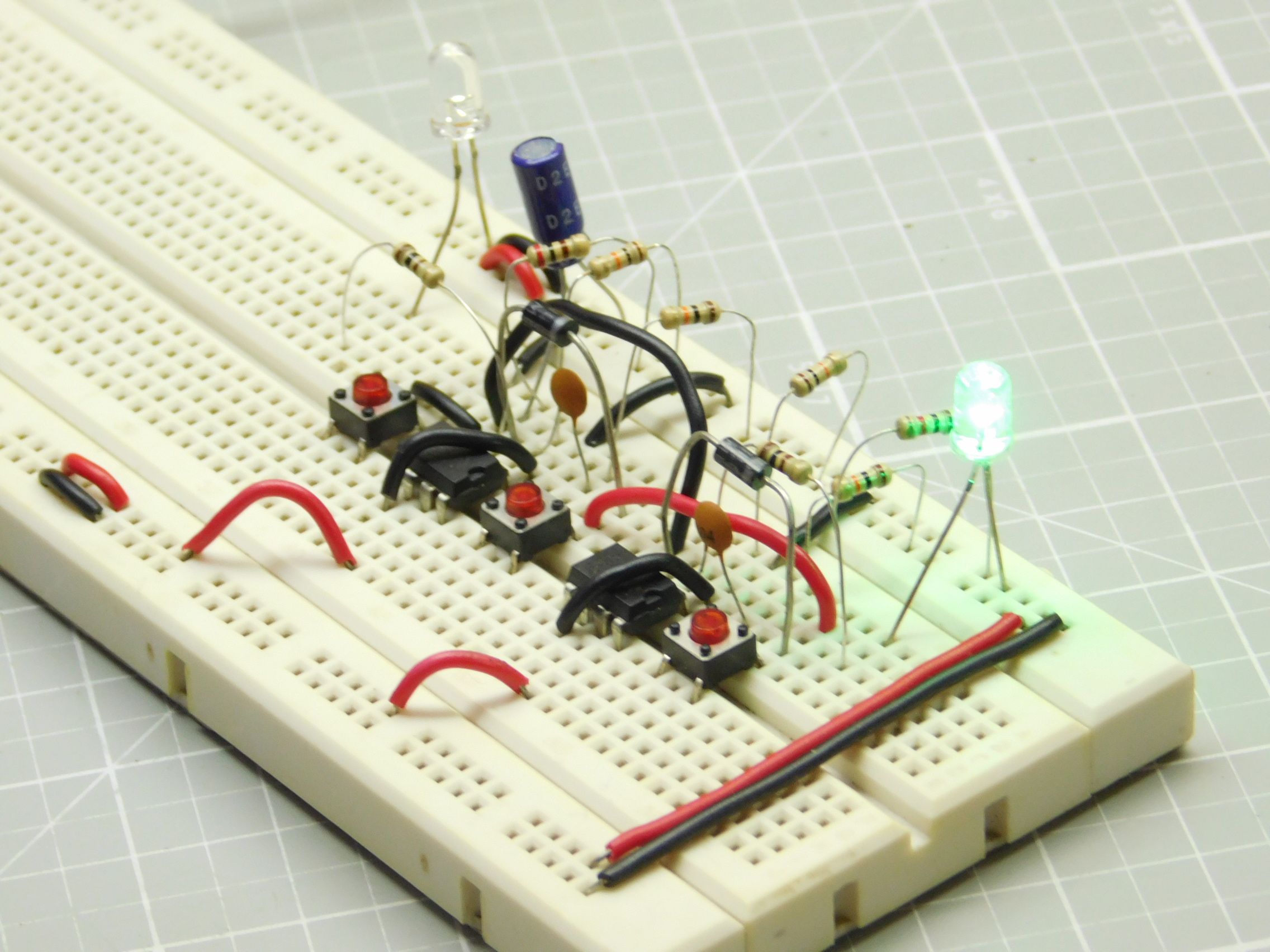 Let's Make! 5 More BreadBoard Projects for Beginners : 11 Steps (with ...