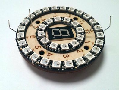 Desktop NeoPixel Clock : 11 Steps (with Pictures) - Instructables