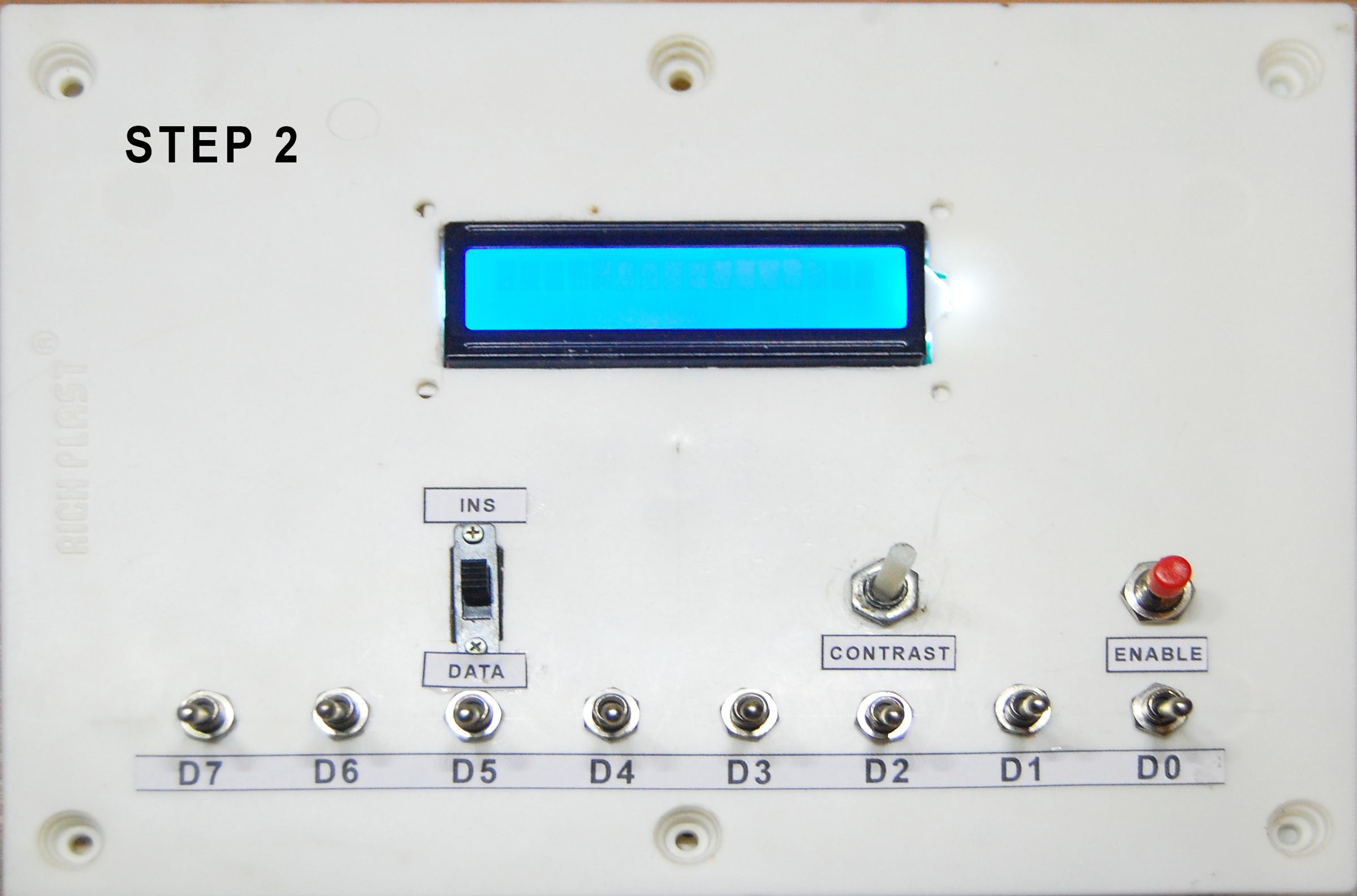 LCD Trainer Kit : 6 Steps (with Pictures) - Instructables