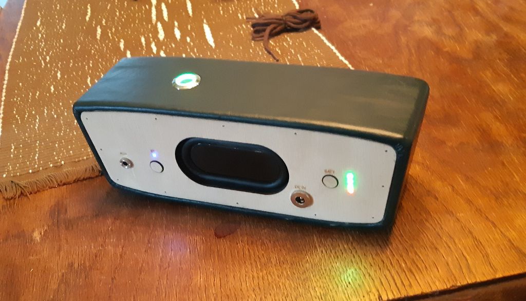 Portable Bluetooth Speaker (FREE PLANS) : 9 Steps (with Pictures ...