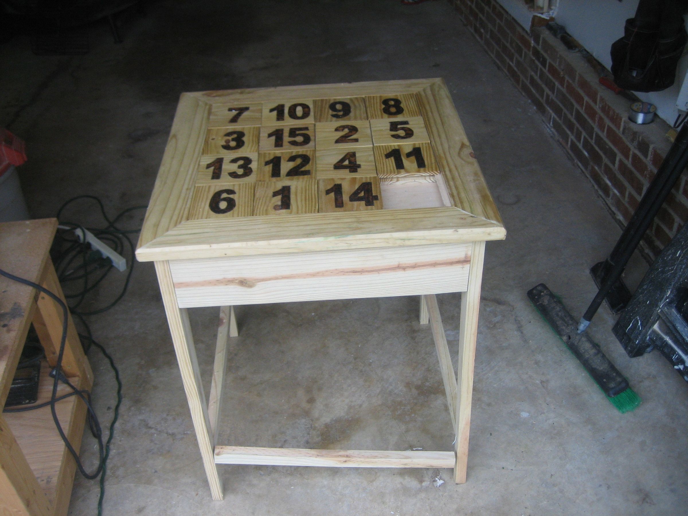 THE PUZZLE TABLE : 10 Steps (with Pictures) - Instructables