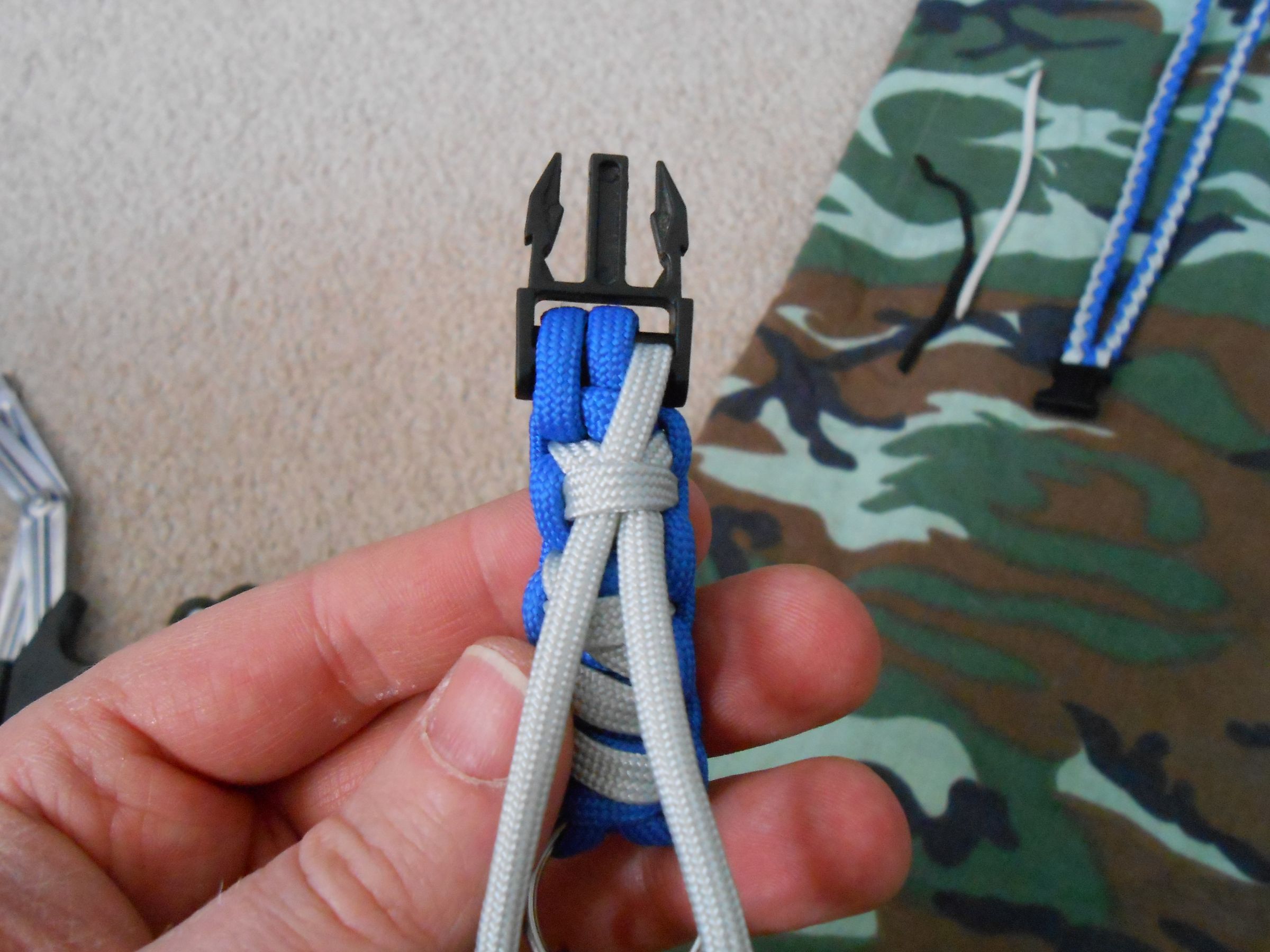 Break Away Paracord Lanyard With Side Release Buckle and Swivel Snap ...