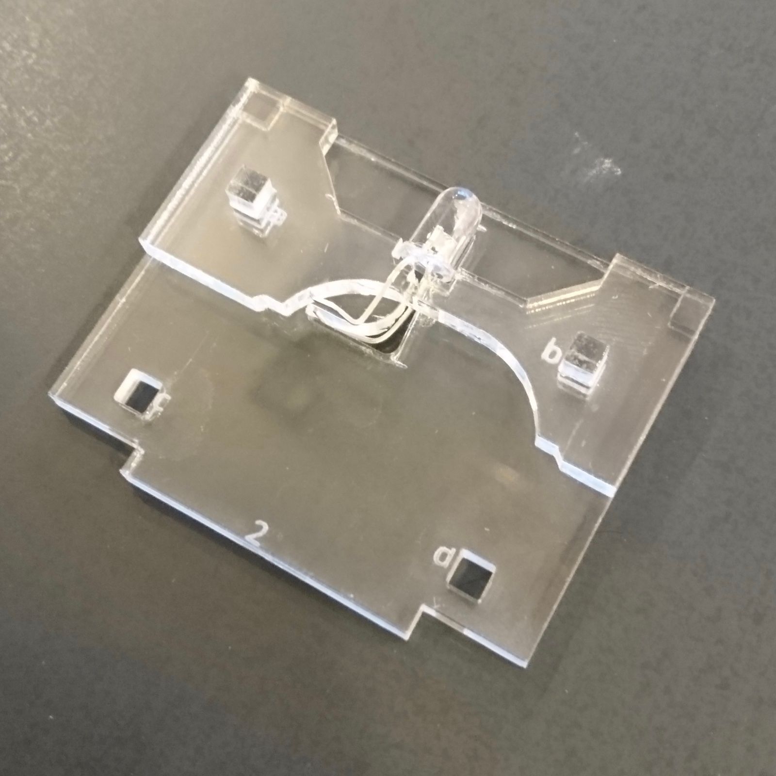 Acrylic LED Display With Lasercut Switch : 11 Steps (with Pictures ...