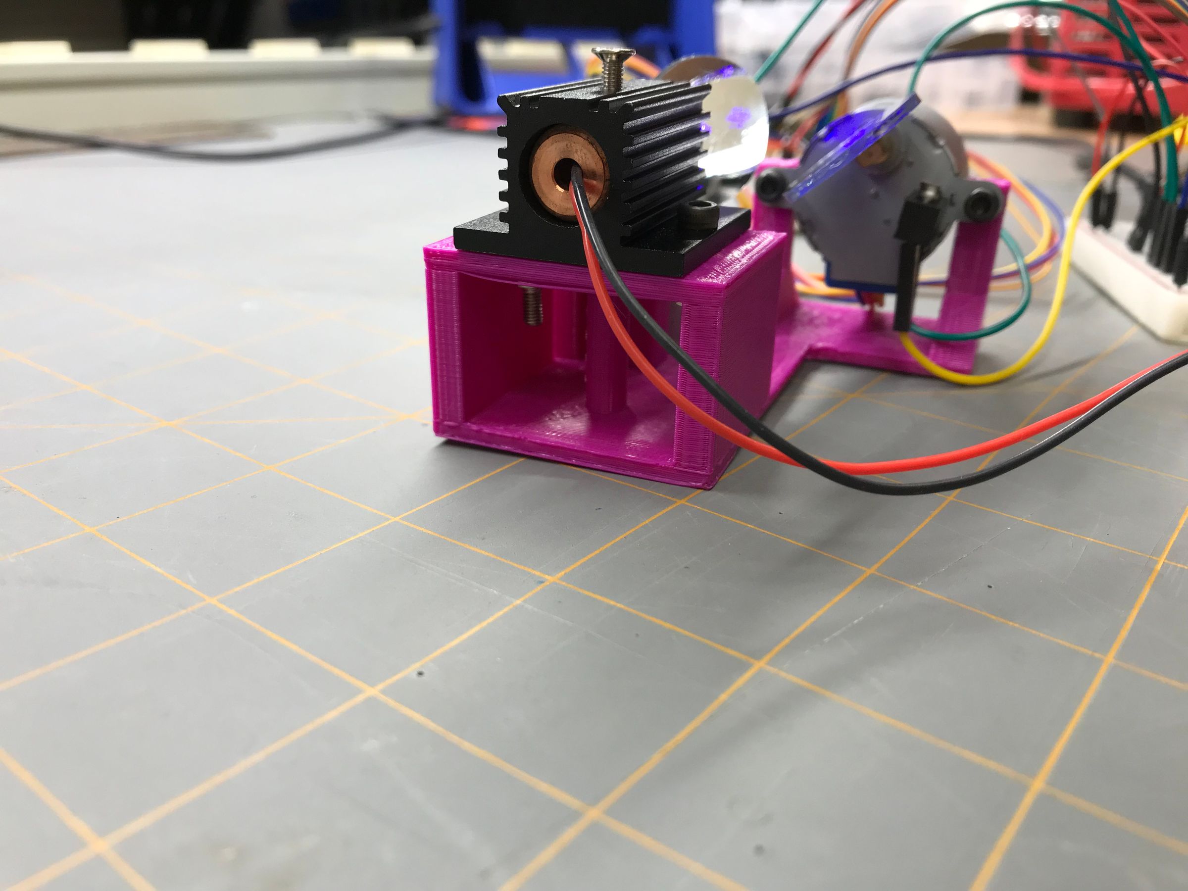 3D Printed Laser XY Scanner - Draw, Cut, Engrave, or Scan : 15 Steps ...