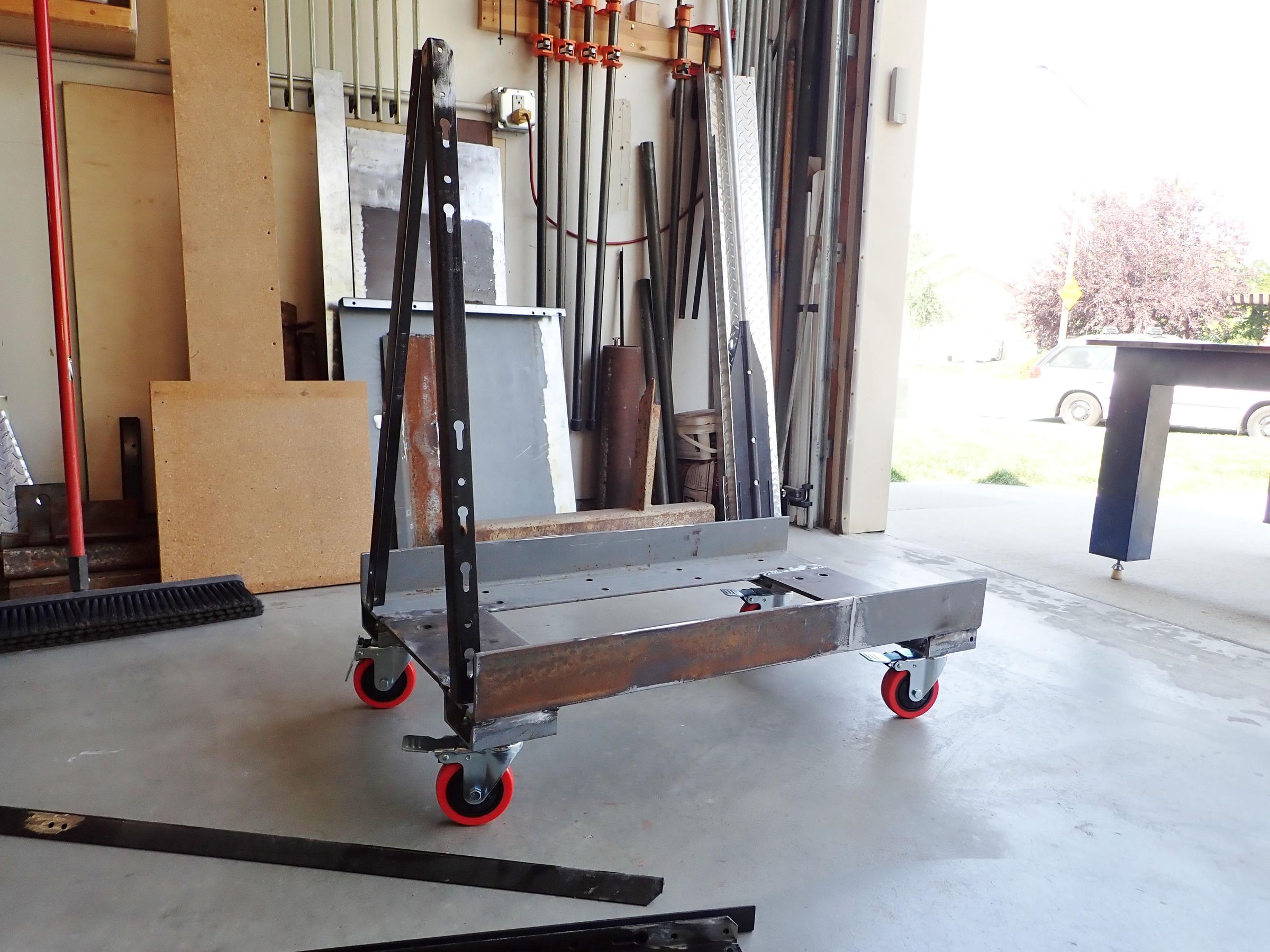 Metal A-Frame Storage Cart : 16 Steps (with Pictures) - Instructables