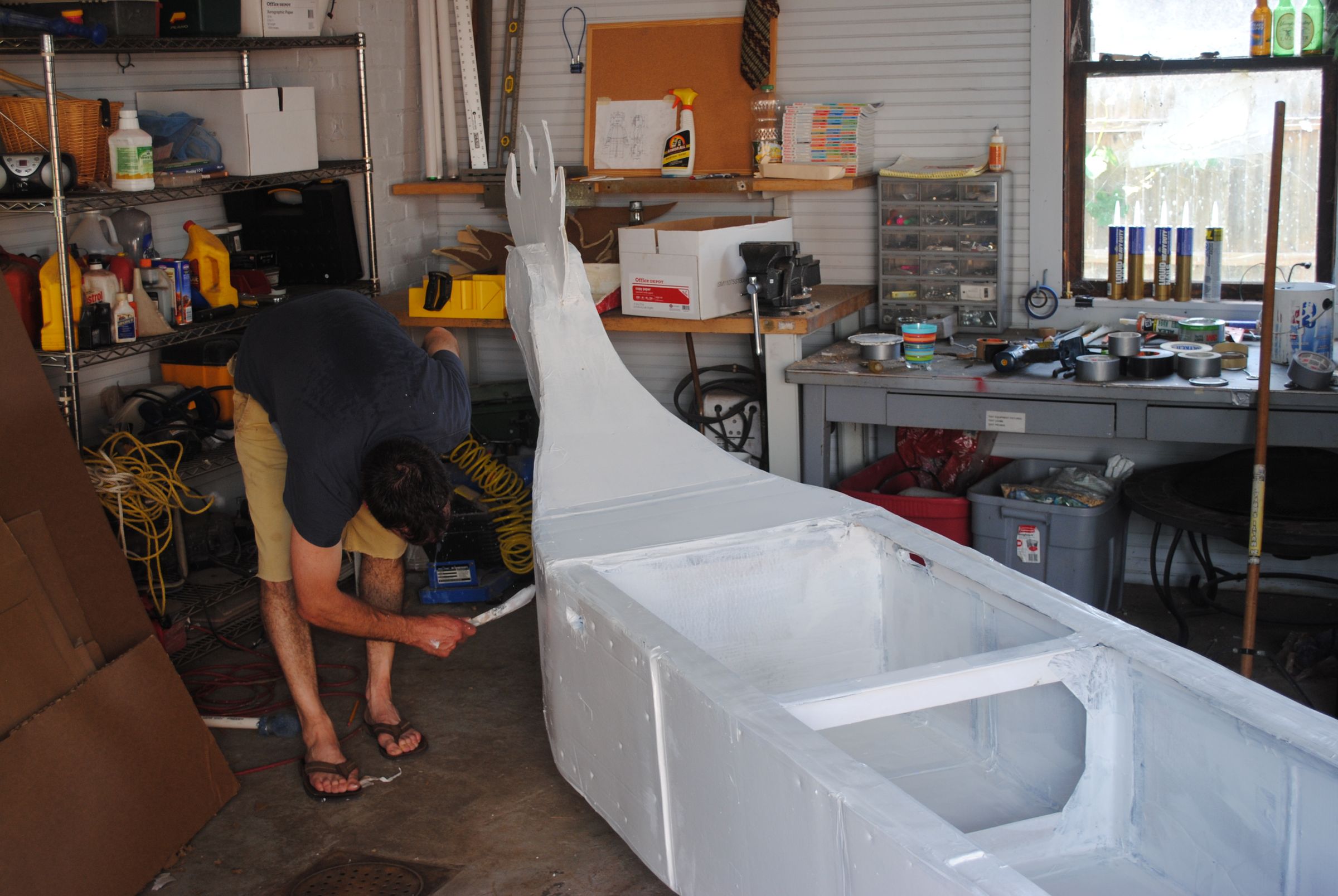 Make a Cardboard Dragon Boat! : 7 Steps (with Pictures) - Instructables