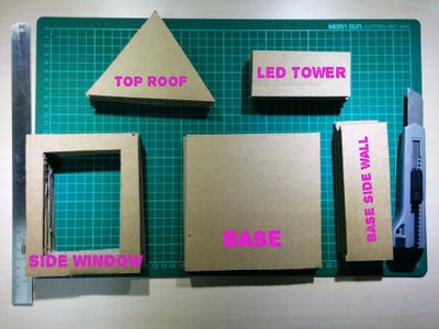 CARDBOARD SOLAR LAMP : 8 Steps (with Pictures) - Instructables