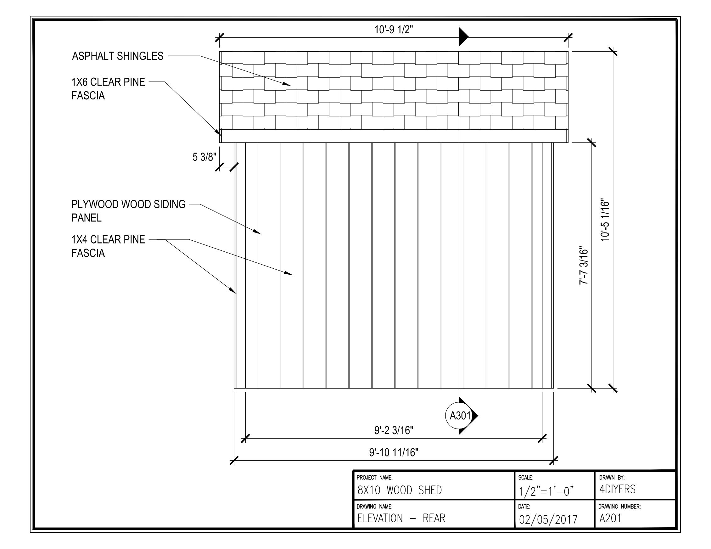 8x10 Shed Plans (Free) - Instructables