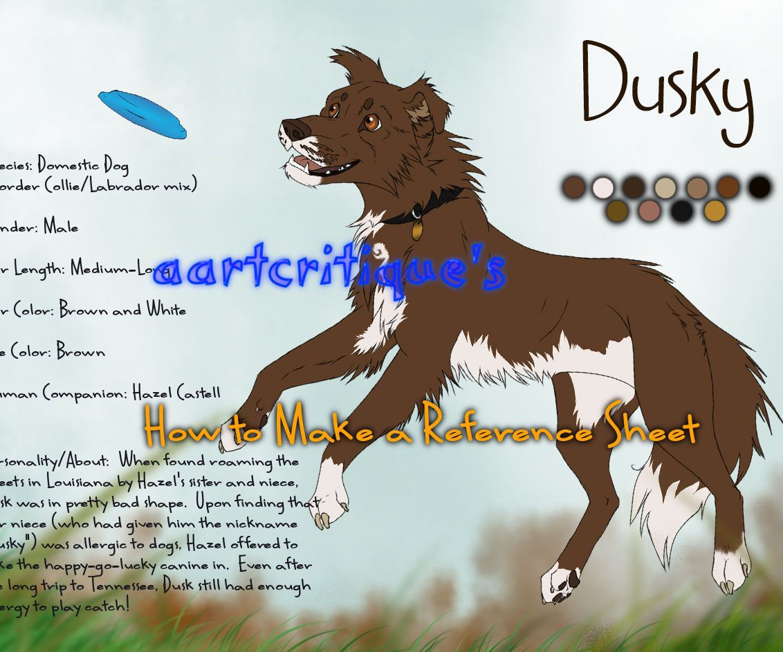 How to Make a Reference Sheet : 6 Steps - Instructables