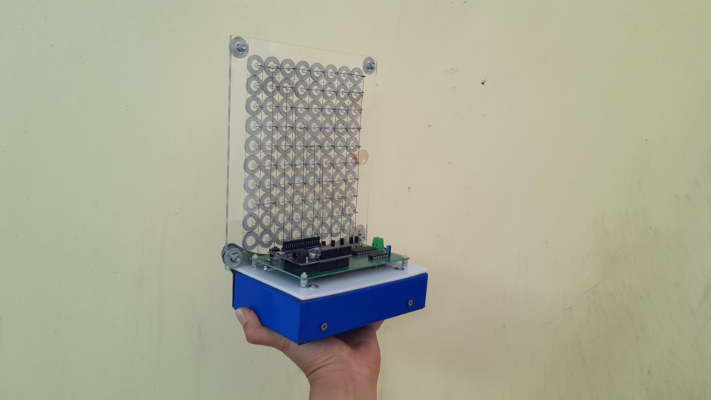SEE-THROUGH LED MATRIX WITH WASHERS : 6 Steps (with Pictures ...