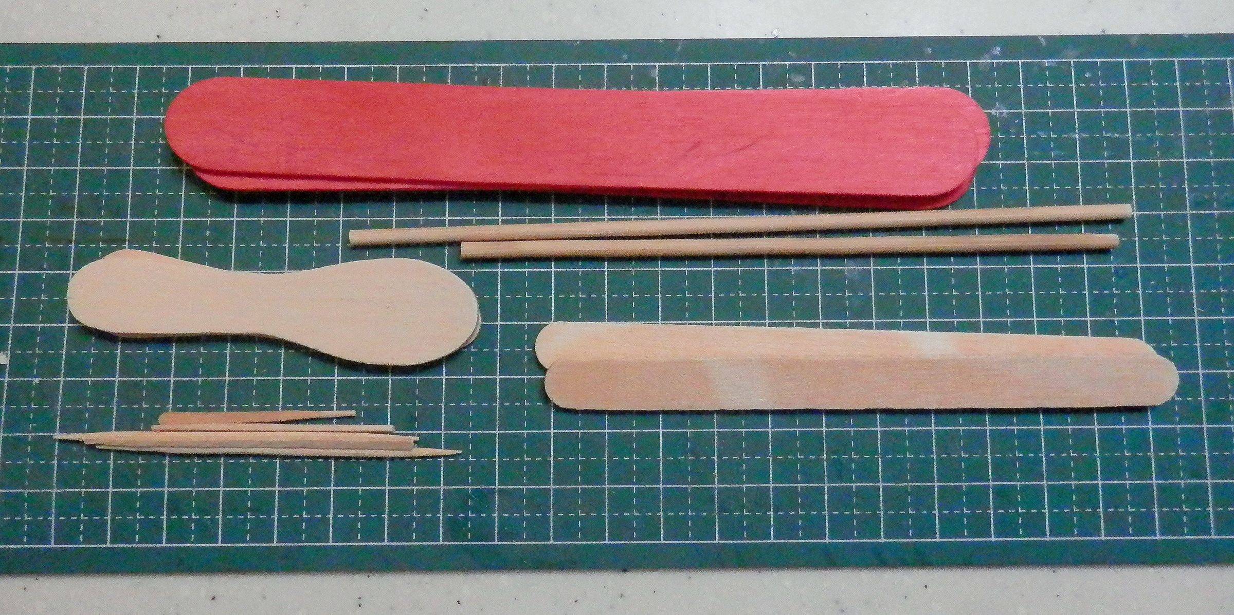 Mini B-Wing Popsicle Stick Model : 8 Steps (with Pictures) - Instructables