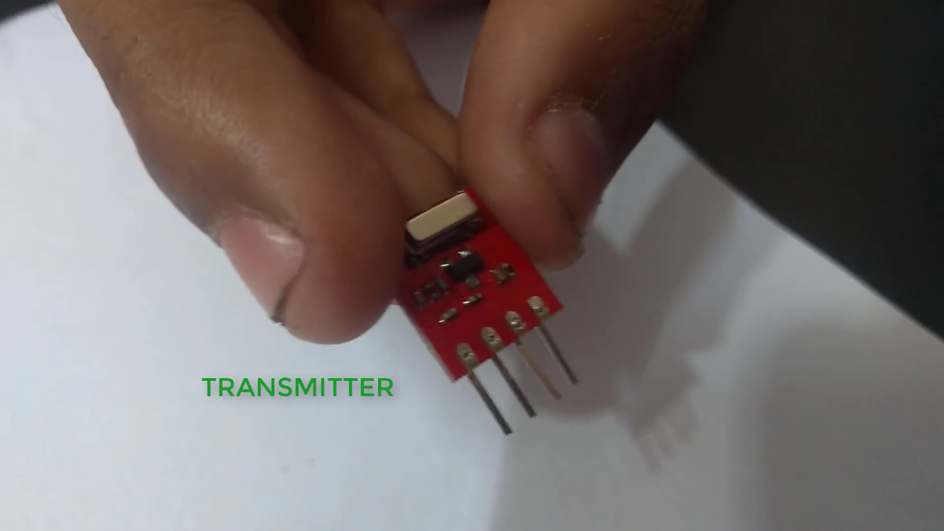 Radio Frequency Transmitter Receiver | Rf Tx Rx | Tutorial : 3 Steps ...