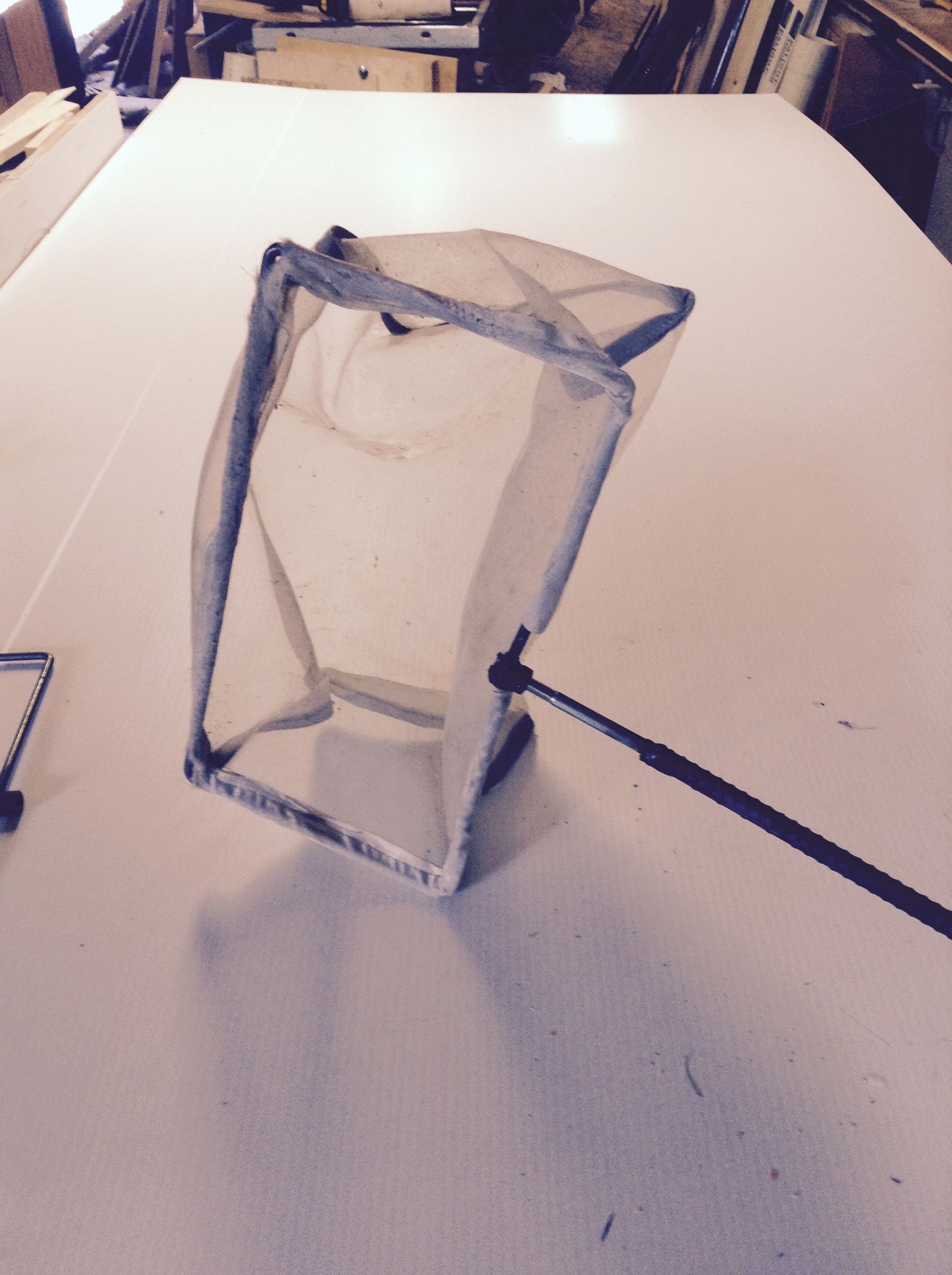 Surber Sampler for Aquatic Invertebrates : 4 Steps (with Pictures ...