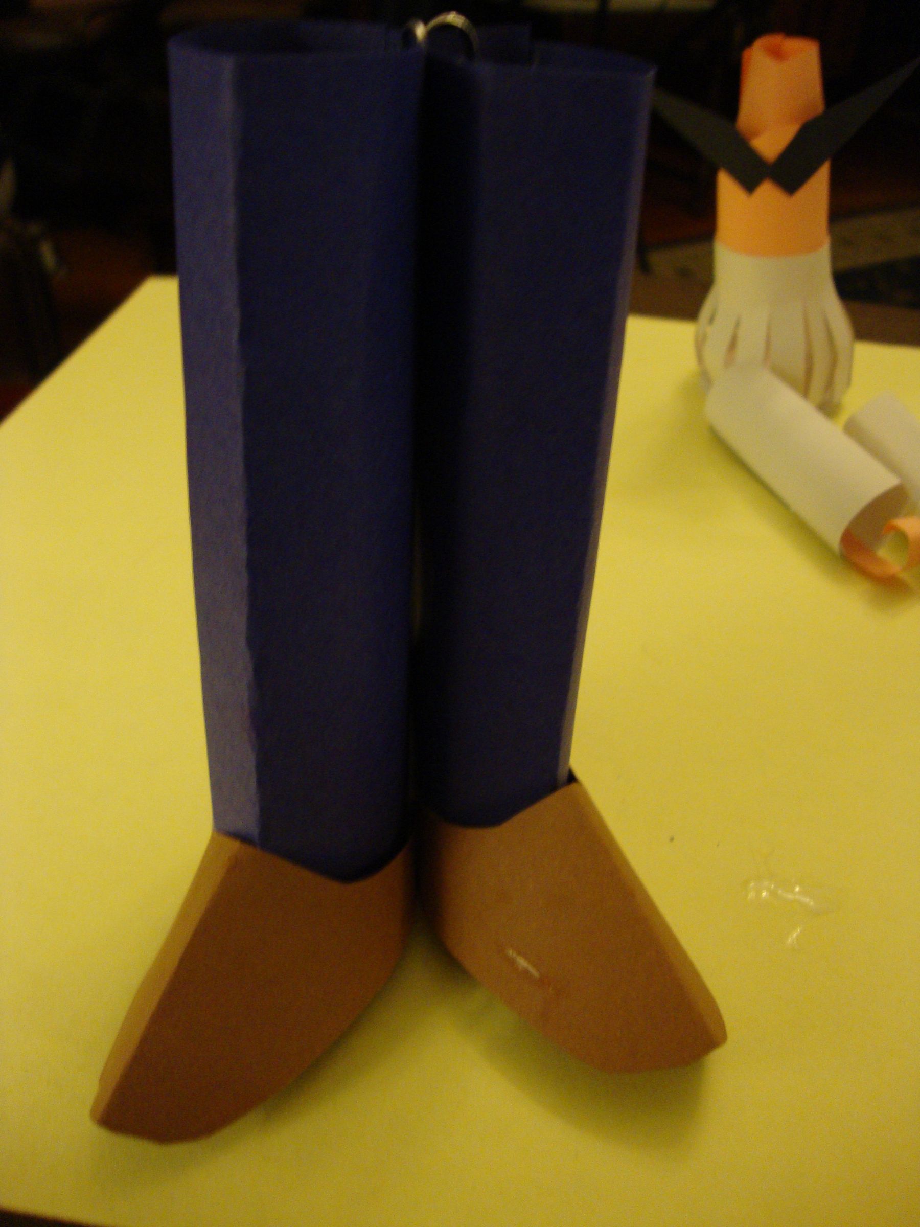 The Muffin Man or Chef Paper Craft (EASY) : 8 Steps (with Pictures ...