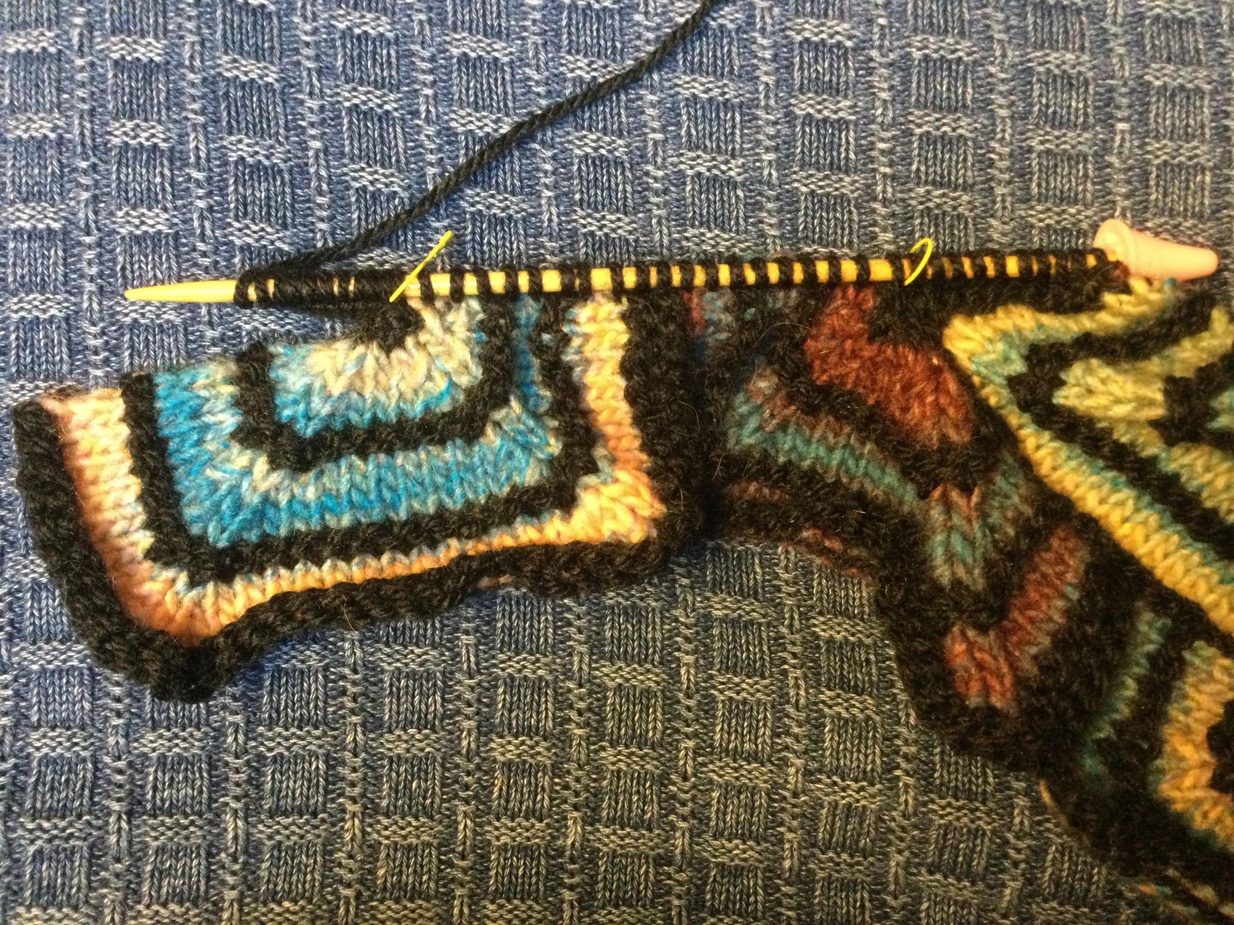 Stained Glass Modular Knitting - Simple Hat : 9 Steps (with Pictures ...