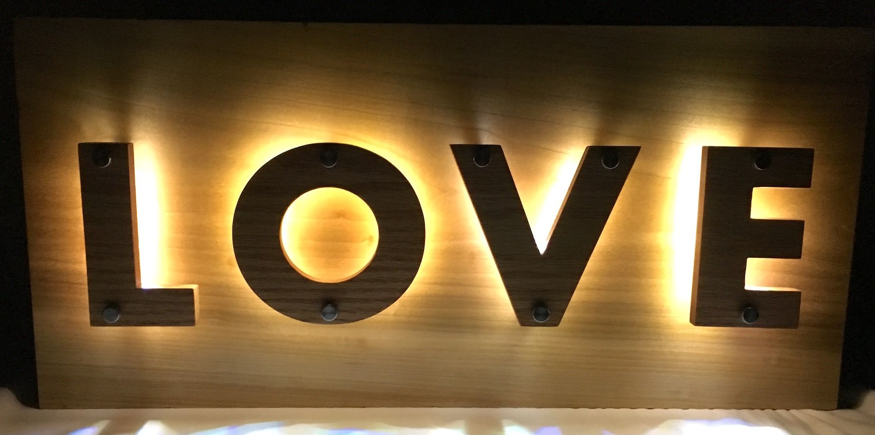 Backlit Signs With LED Light Strips : 8 Steps - Instructables