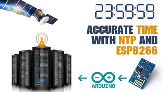 ESP8266 Internet Clock With Weather Update & Many More (No RTC) : 8 ...