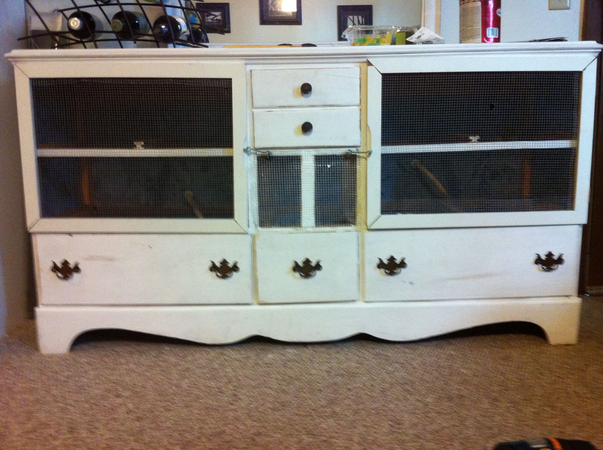 Old Dresser Transformed Into a Rat Condo : 5 Steps - Instructables