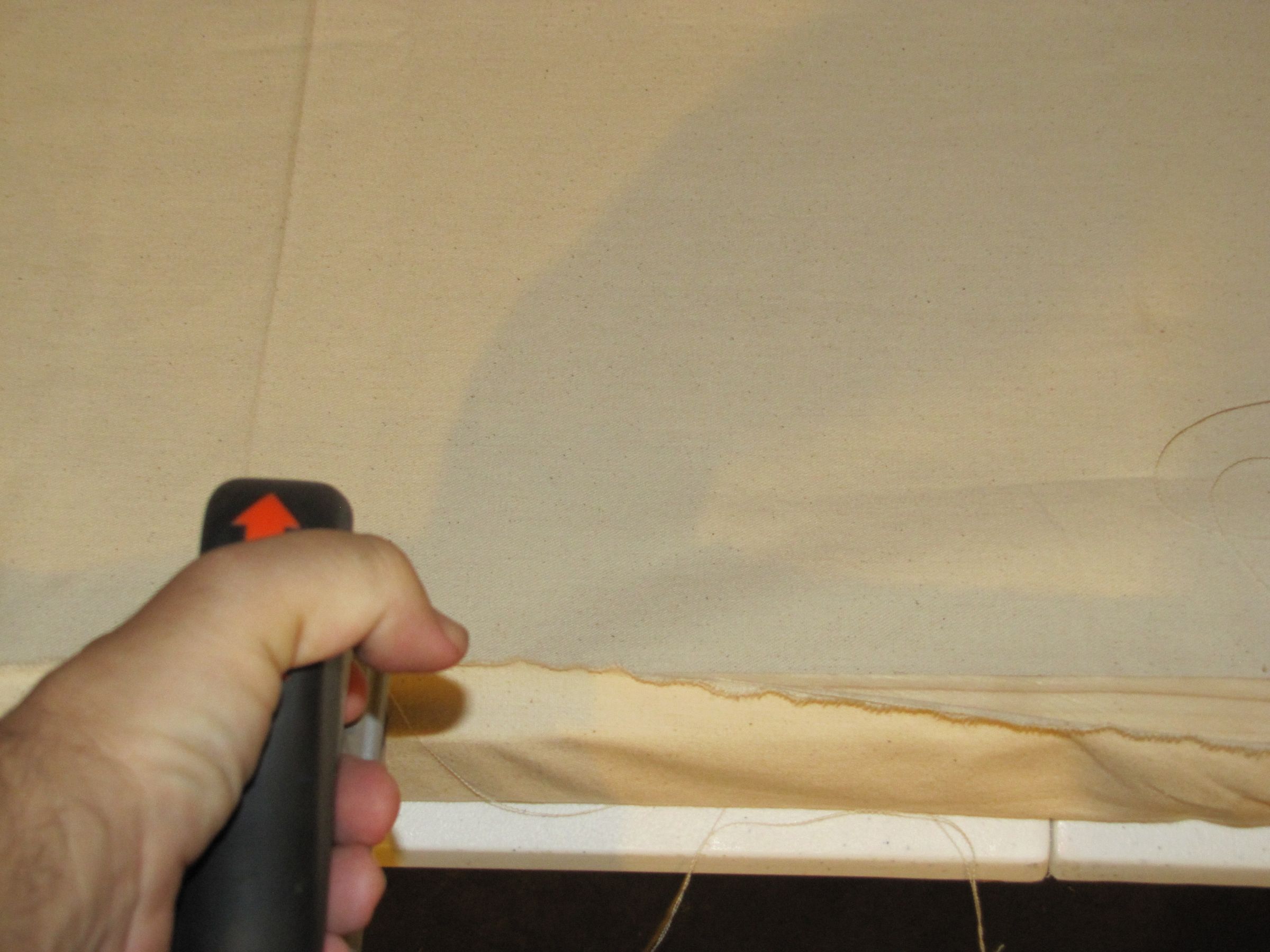 How to Build a Custom Sized Stretched Canvas : 10 Steps - Instructables