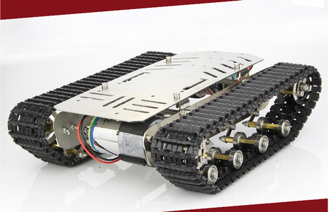 Stainless Steel Tank Track With Shock Absorber Damping Smart Robot ...