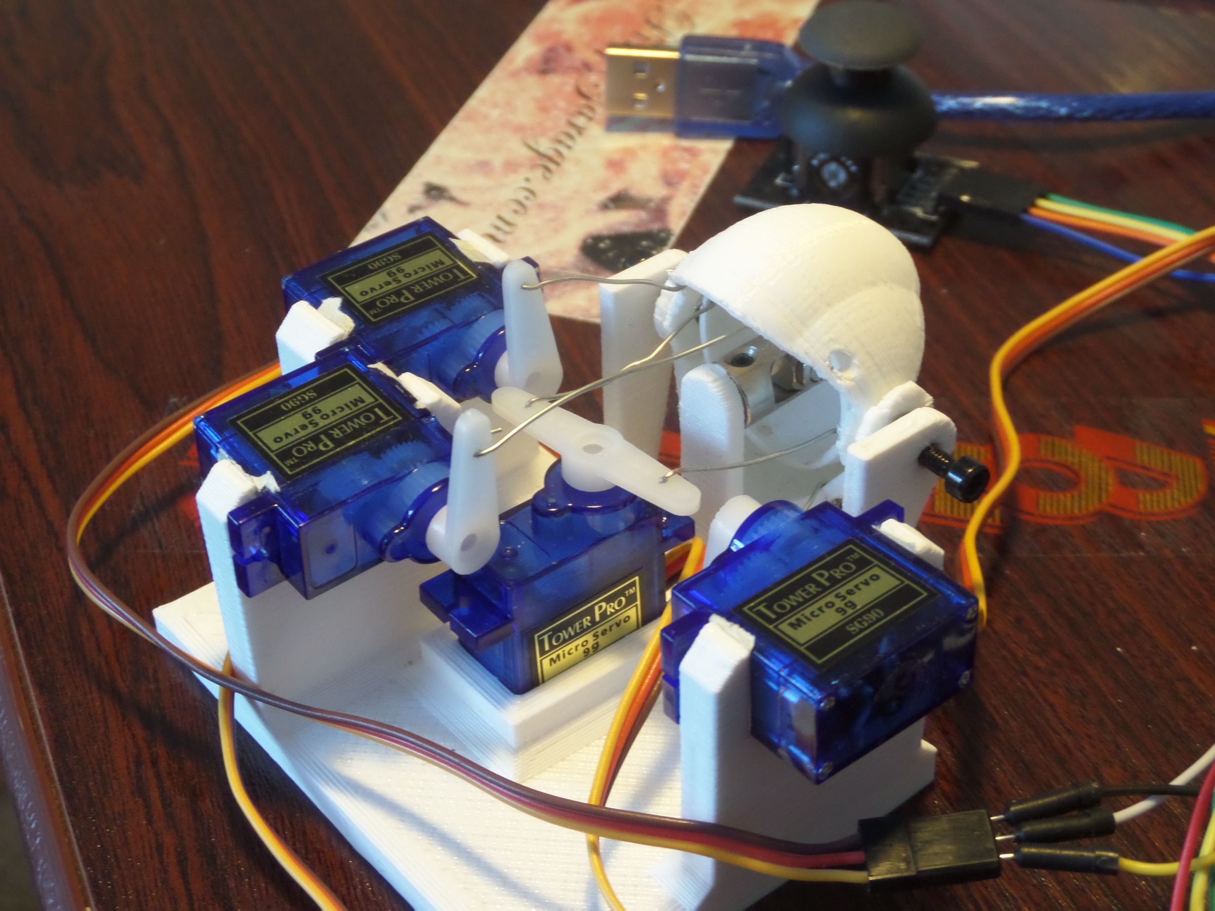 3D Printed Animatronic Eye Mechanism on the Cheap : 4 Steps (with ...