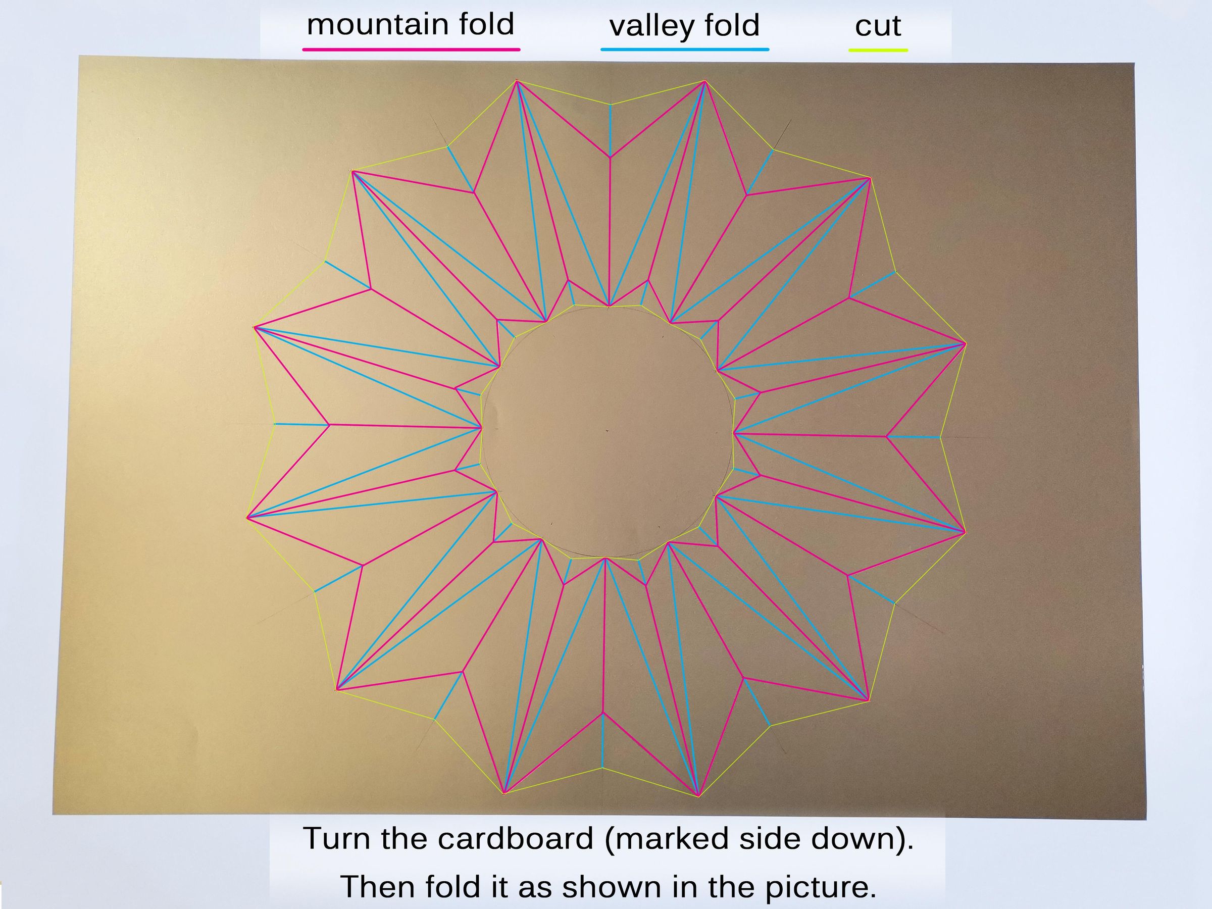 Origami Mirror Frame From Paper : 4 Steps (with Pictures) - Instructables