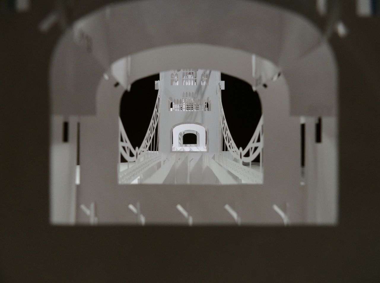 The London Tower Bridge Pop-up Origami Architecture Kirigami ...